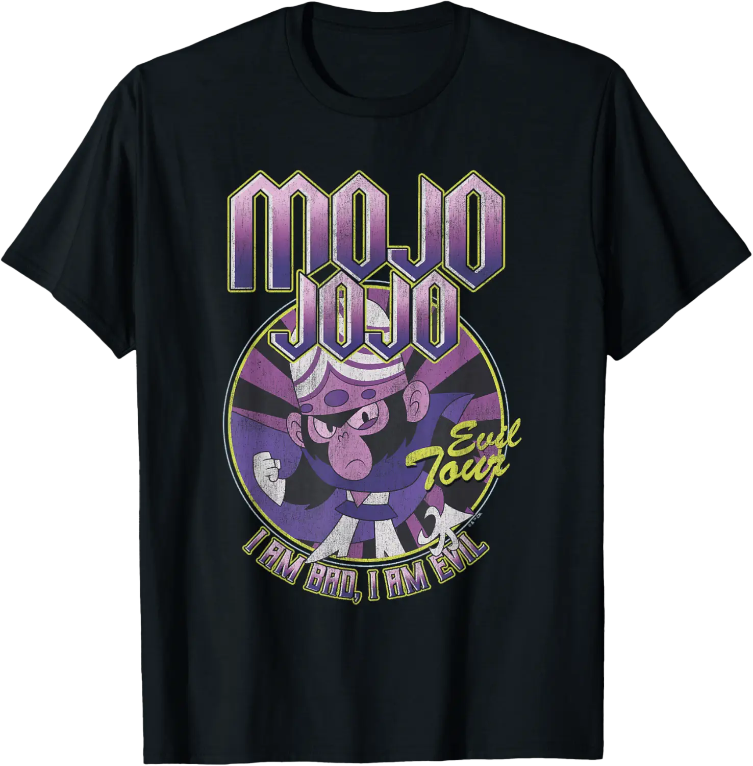 Cartoon Villain Bad Evil Band Tour Logo T-Shirt - Walmart.com