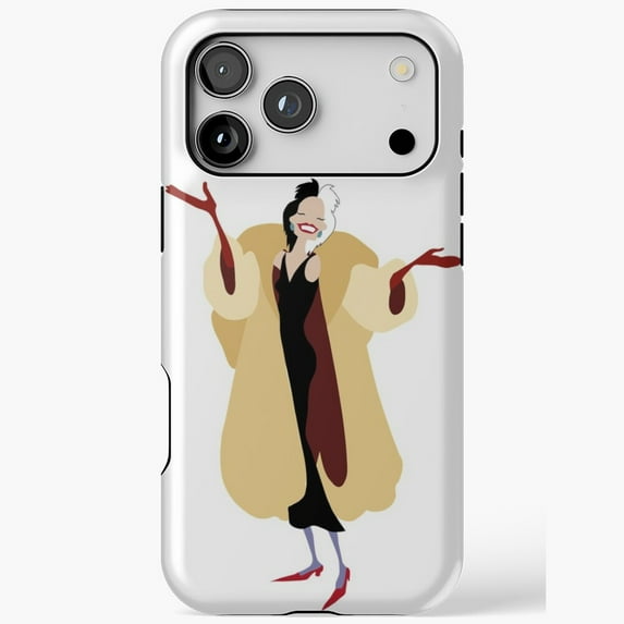 Cartoon Villain Cruella DeVille Art Compatible Phone Case for iPhone 11 ...
