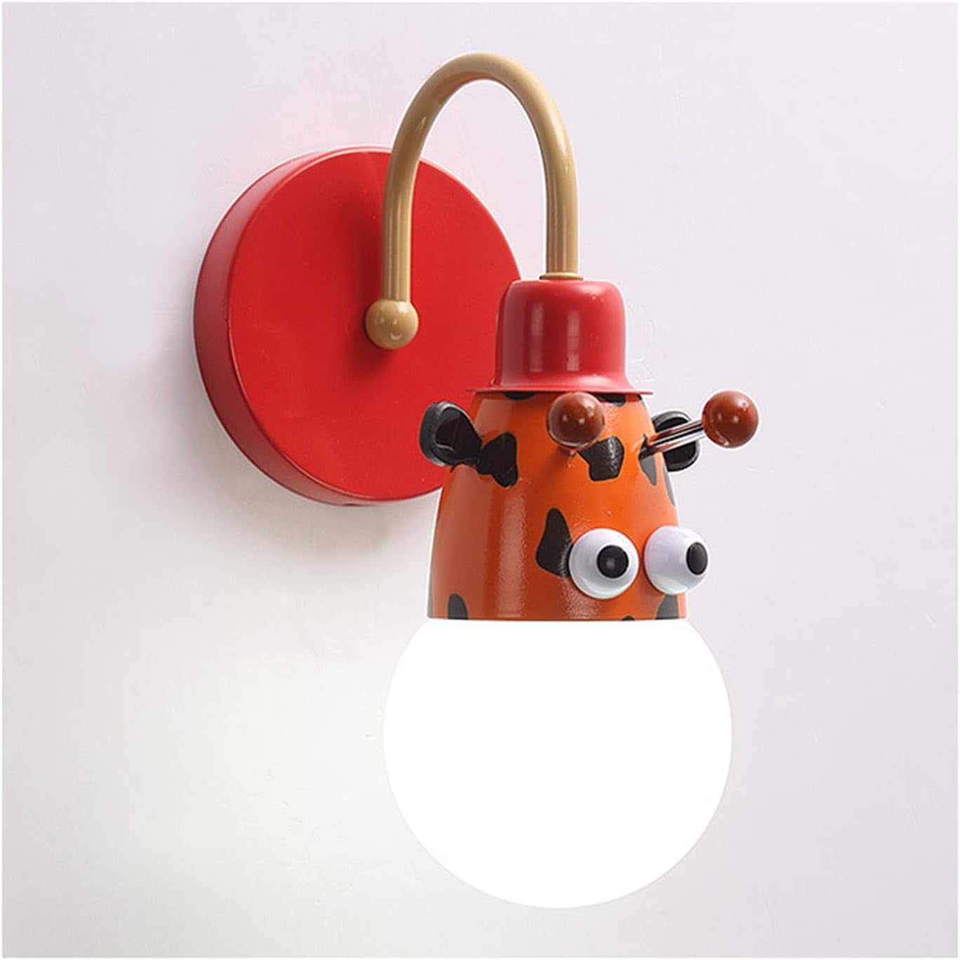 Cartoon Wall Lamp Indoor, Creative Kid's Wall Sconce, Wall Lighting for ...