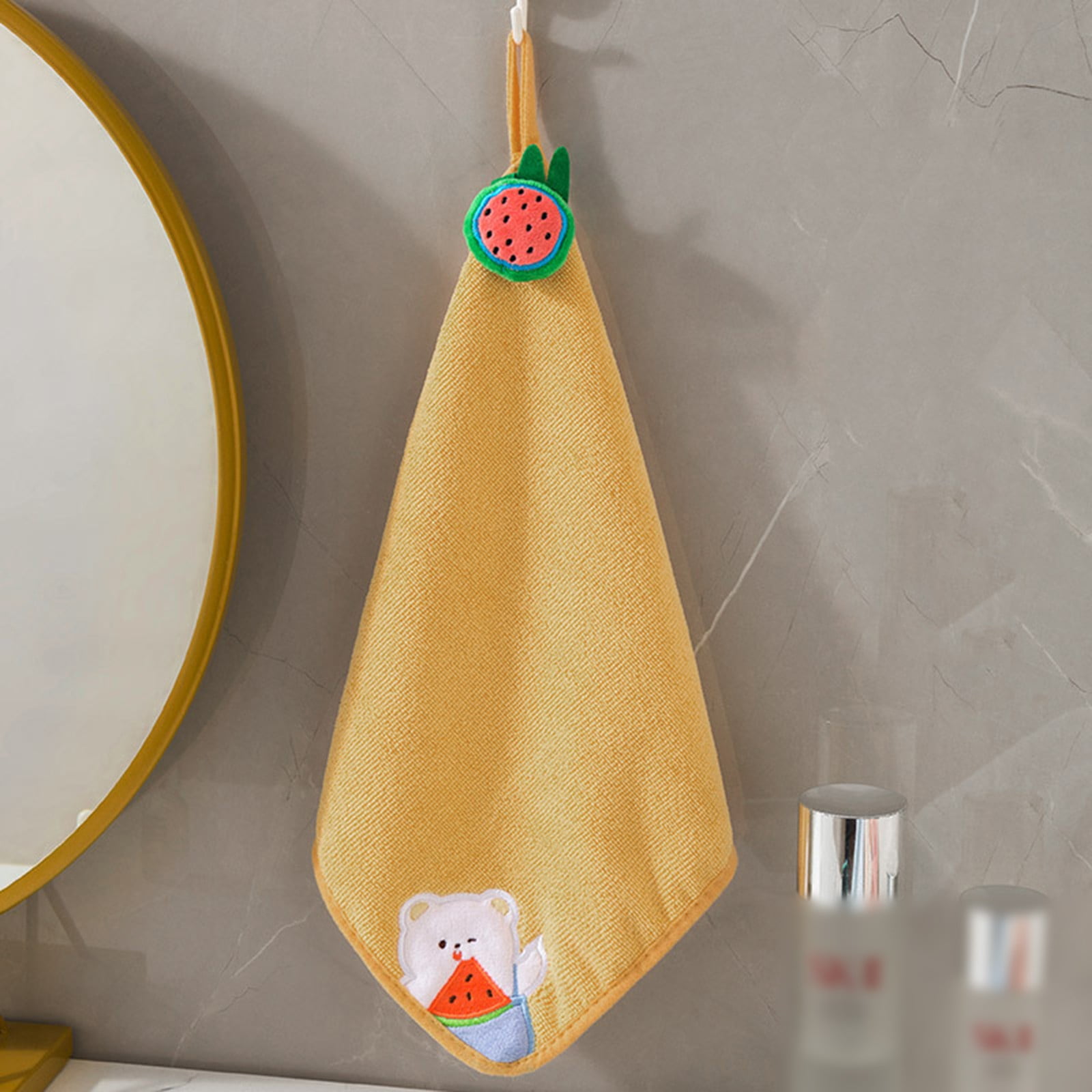 Cartoon Water Absorbent Repeatable Dishwasher Cleaning Wipe, Hanging ...