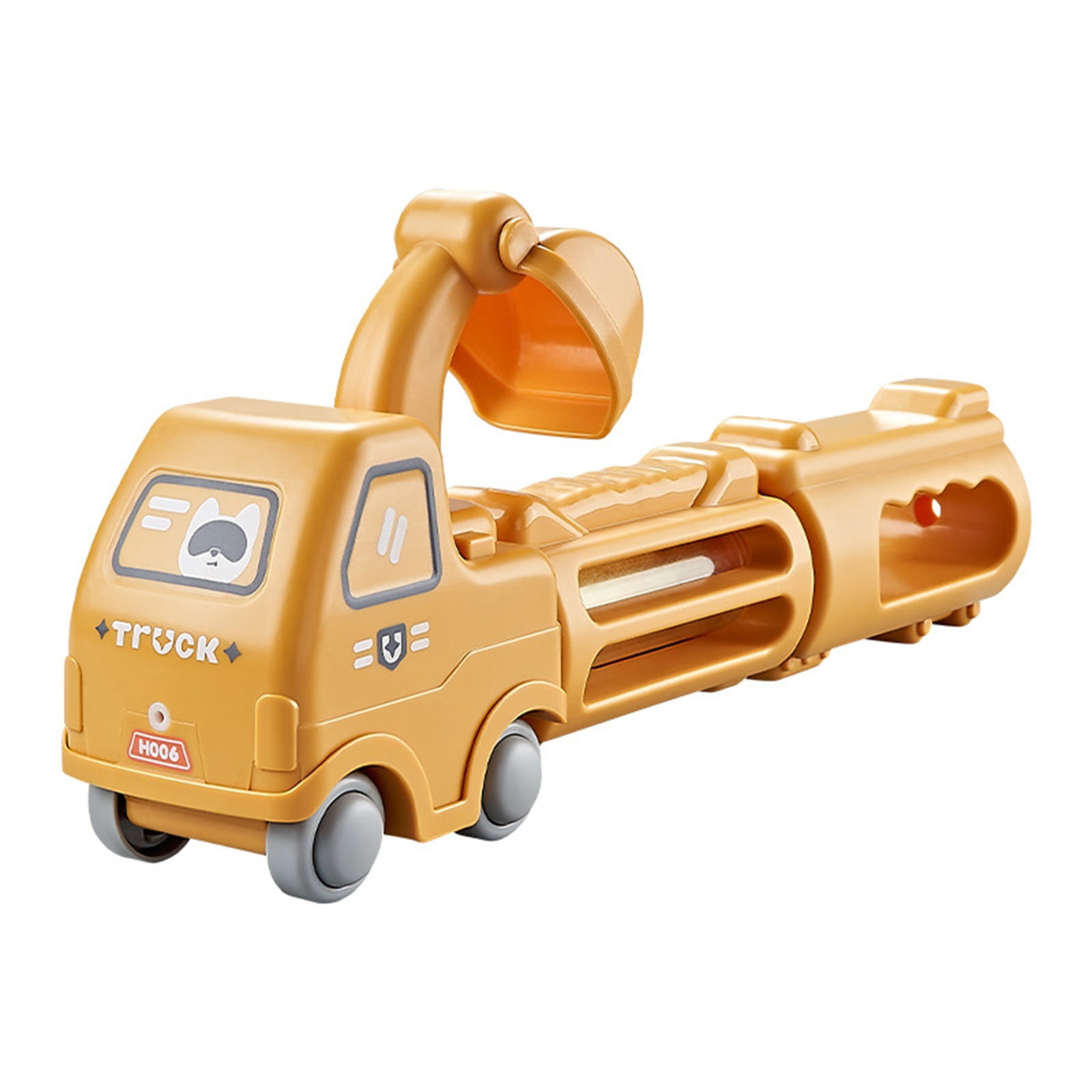 Cartoon Water Handheld Pull-out Water Spray Engineering Vehicle Small ...