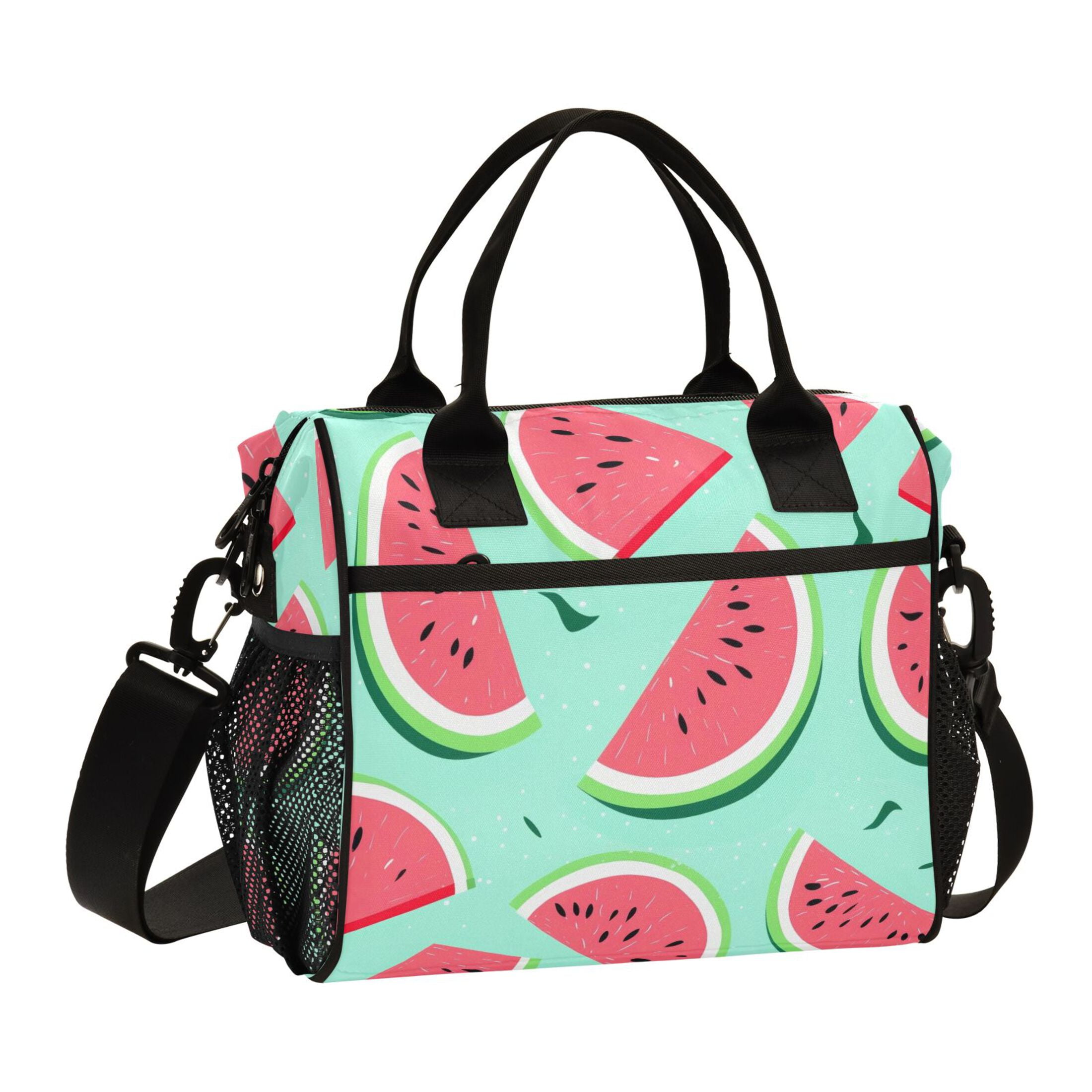Cartoon Watermelon Lunch Bag Insulated Lunch Box Leakproof Reusable ...