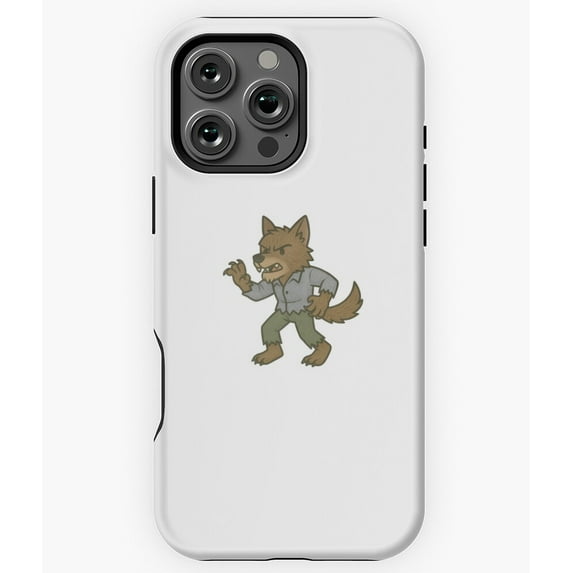 Cartoon Werewolf Character Furry Monster Halloween Design M16745 Phone ...