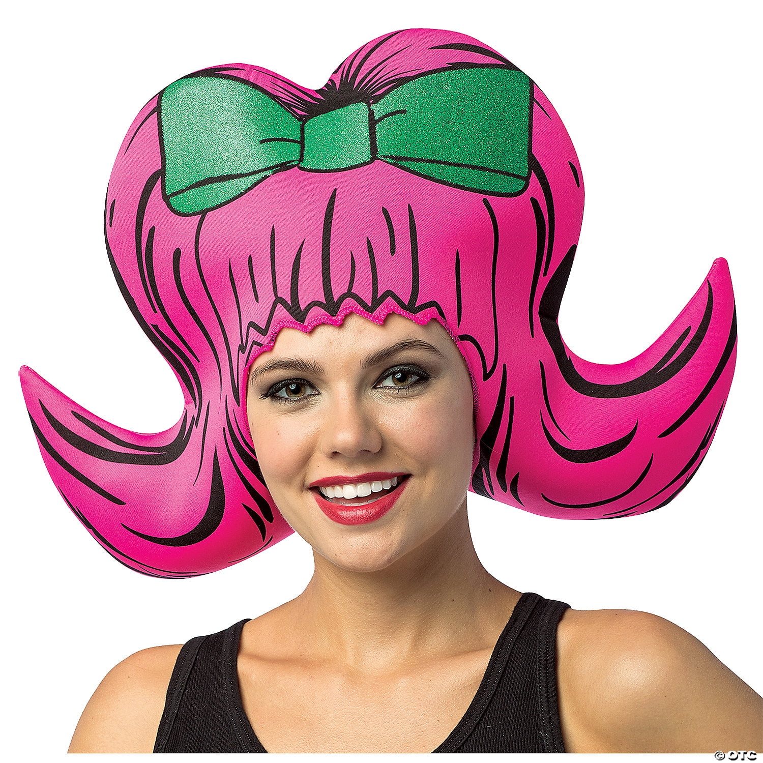 Cartoon Wig - Boufant Pink - Walmart.com