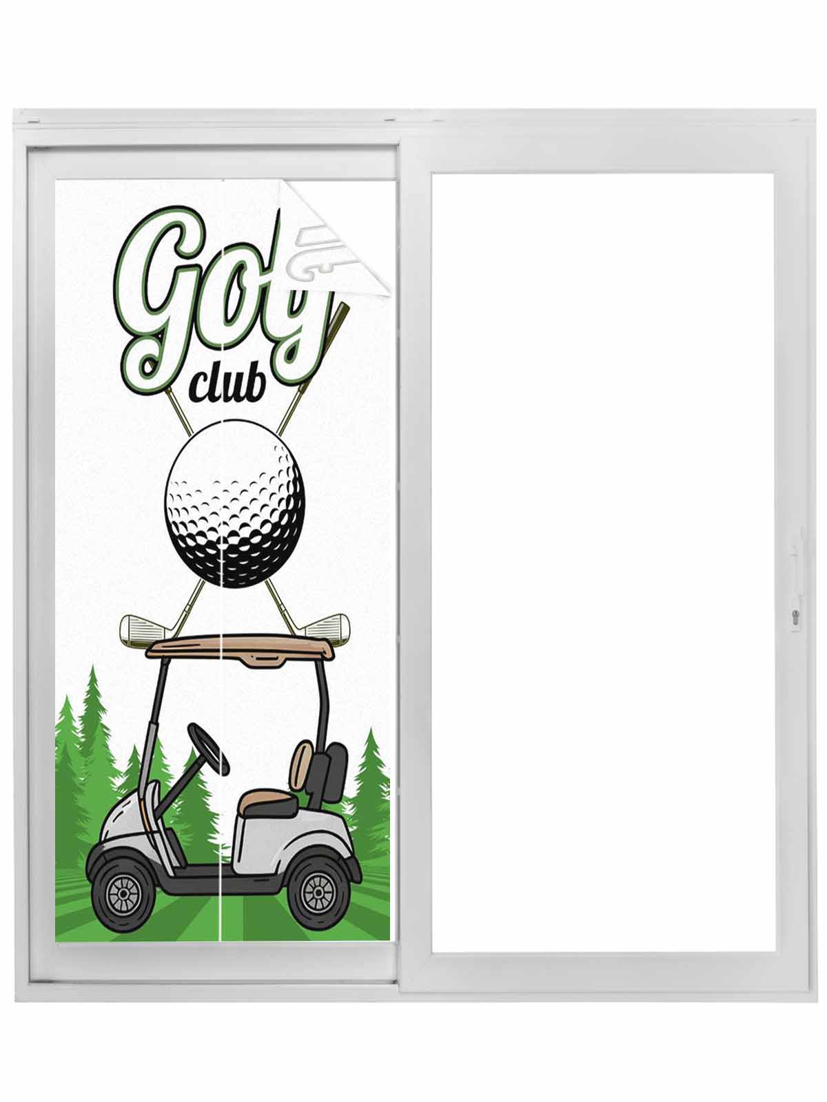 Cartoon Window Privacy Film Stained Glass Window Film Decorative ...