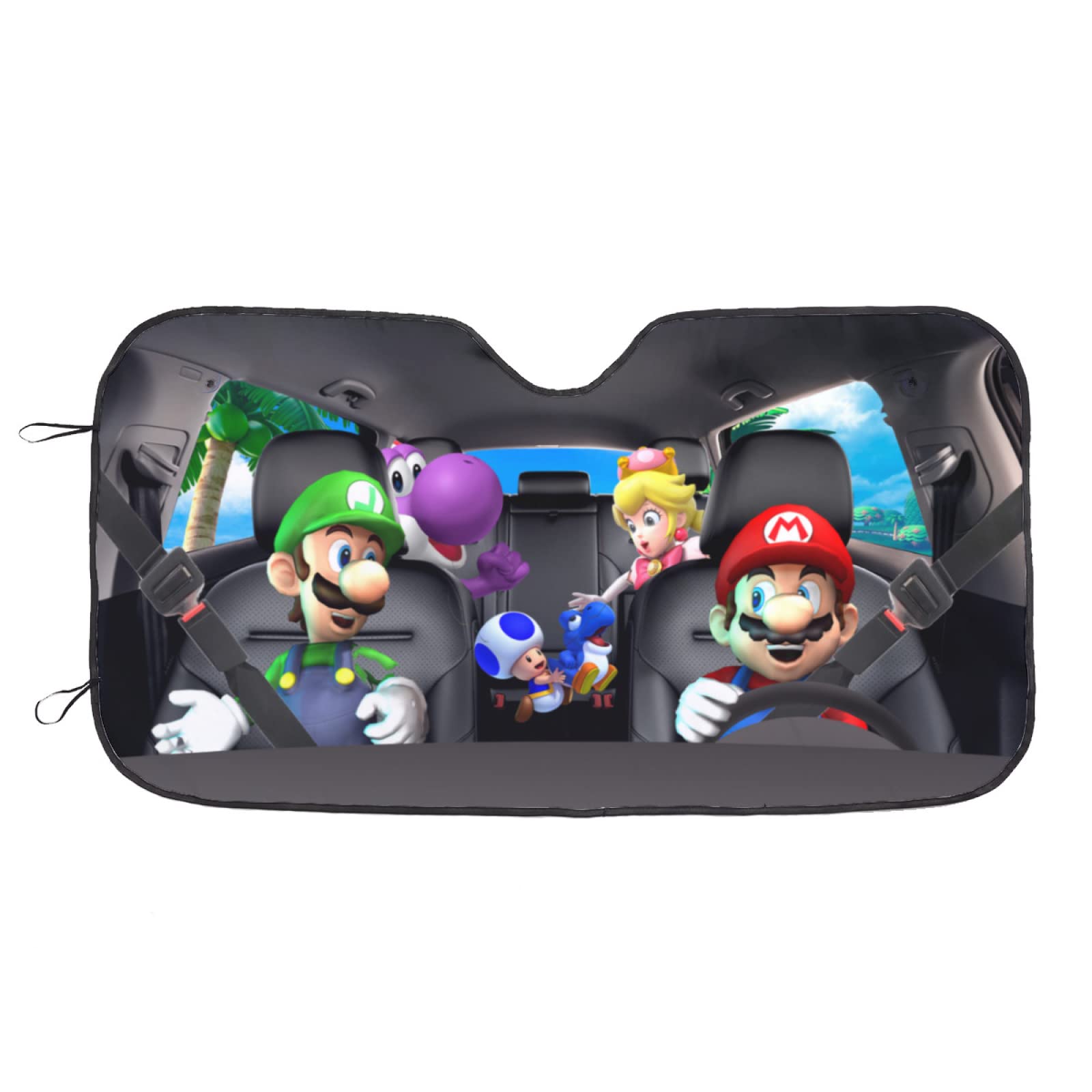 Clip-On Automotive Window Shades, Polyester Black, 51x27.5 in - Walmart.com