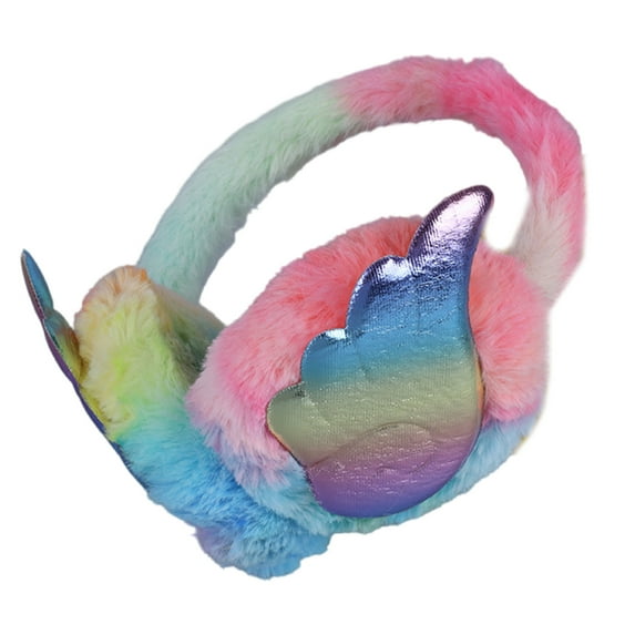 Cartoon Wing Earmuffs Headwear Warm and Trendy Colorful Ear Warmer Cold ...