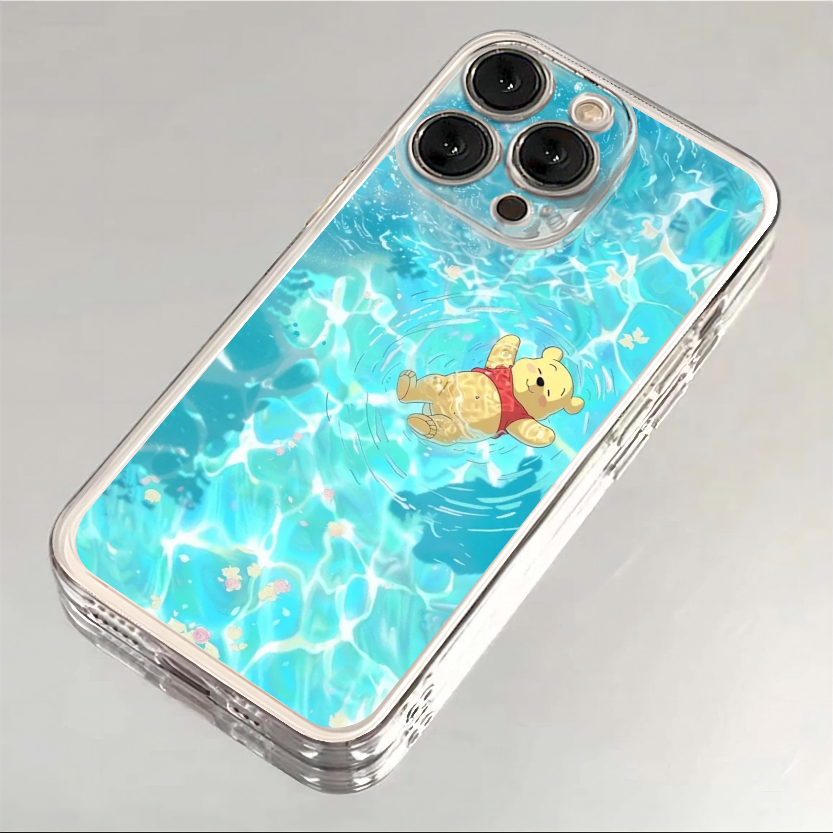 Cartoon Winnie the Poohs Phone Case For iPhone 16 15 14 13 12 11 Mini ...