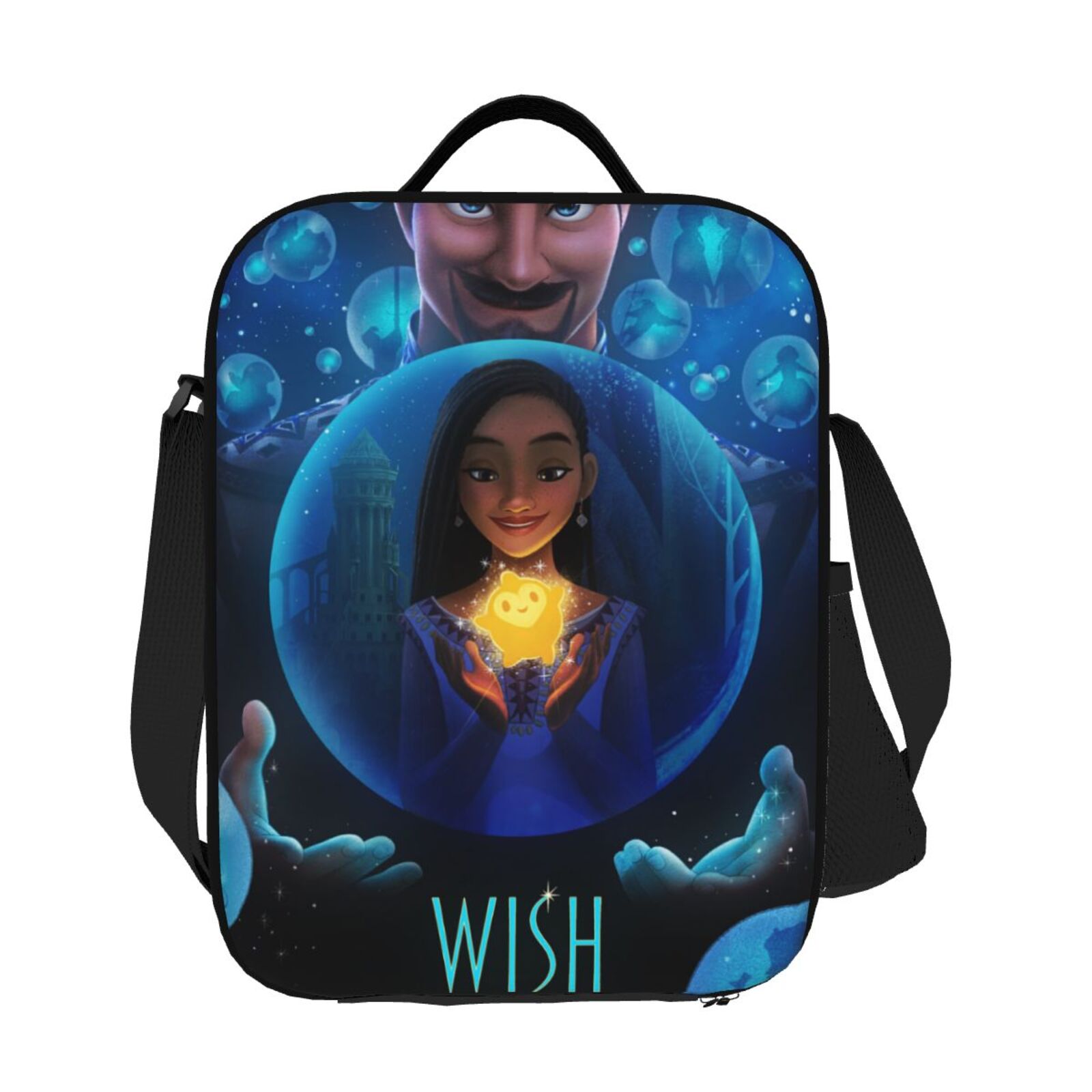 Cartoon Wish Movie Insulated Lunch Bag,Leakproof Cooler Bag with ...