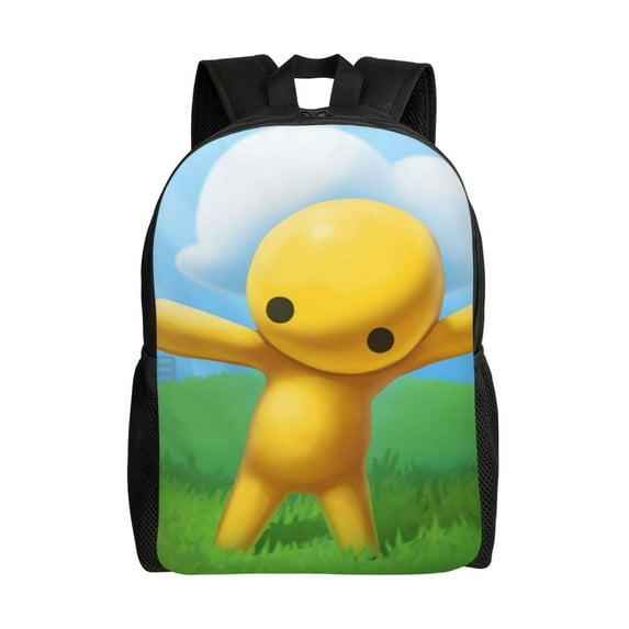 Cartoon Wobbly Life Backpack Lightweight Unisex Basic Daypack Bookbag ...