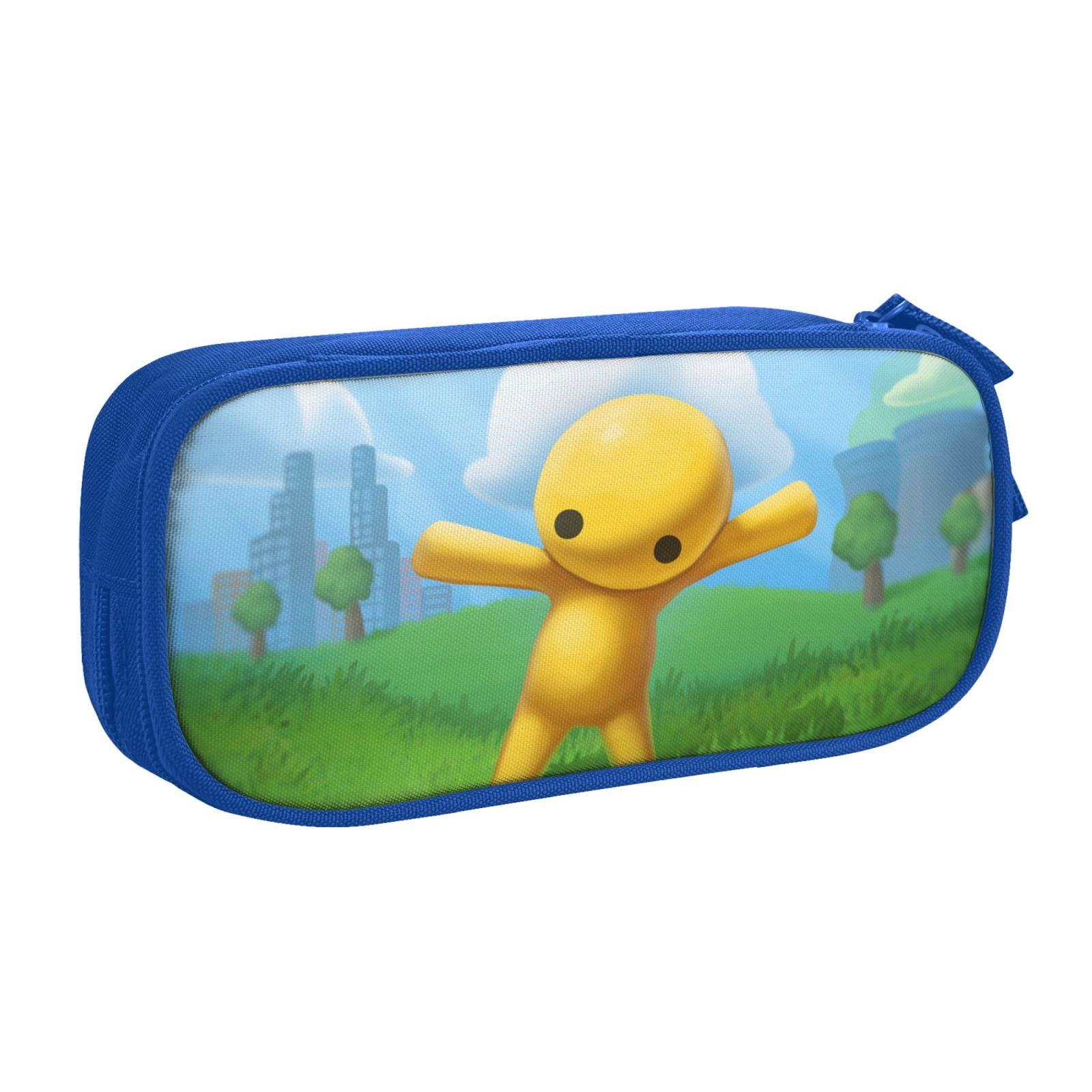 Cartoon Wobbly Life Pencilcase Large Capacity Pencase Double-layer Pen ...