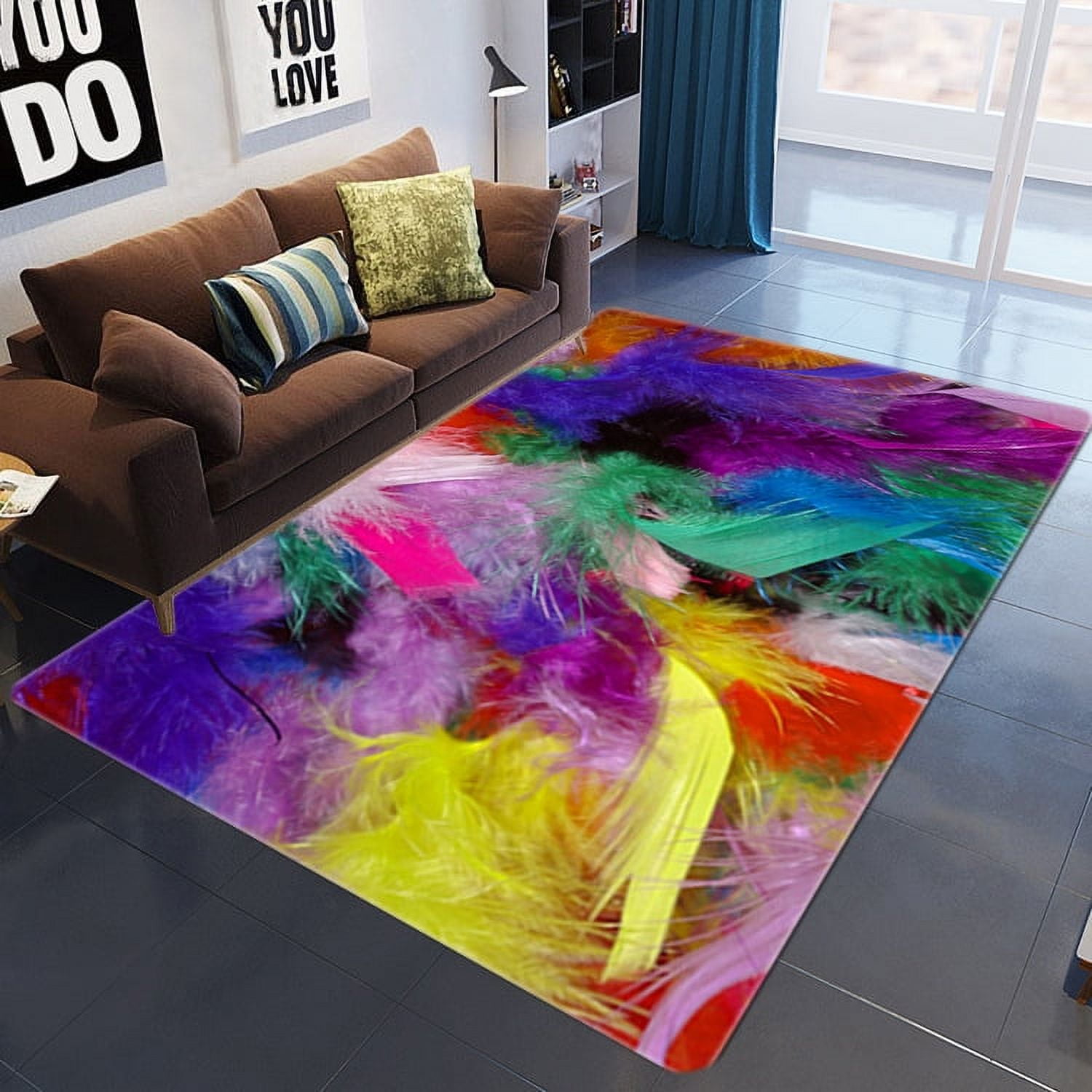 Cartoon Wolfdog 3D Printing Child Carpet Children Room Game Large Rug ...