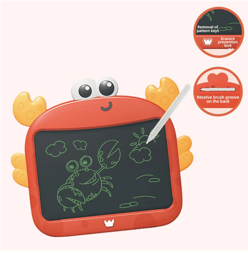 Cartoon Writing Tablet 8.5 Inch Erasable Drawing Doodle Screen Board ...