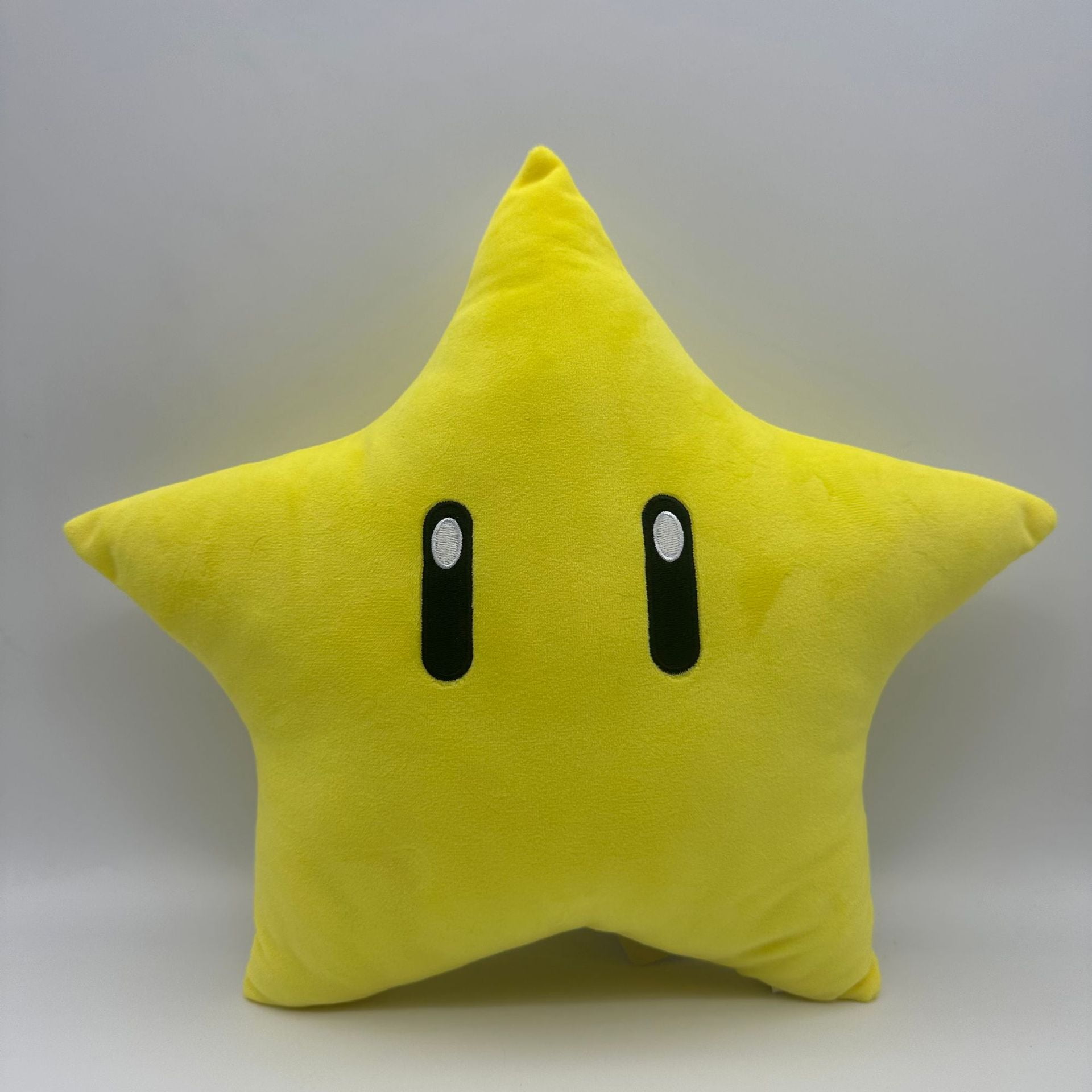 Cartoon Yellow Stars Pillow With Eyes,Soft Stuffed Star Shaped Pillow ...