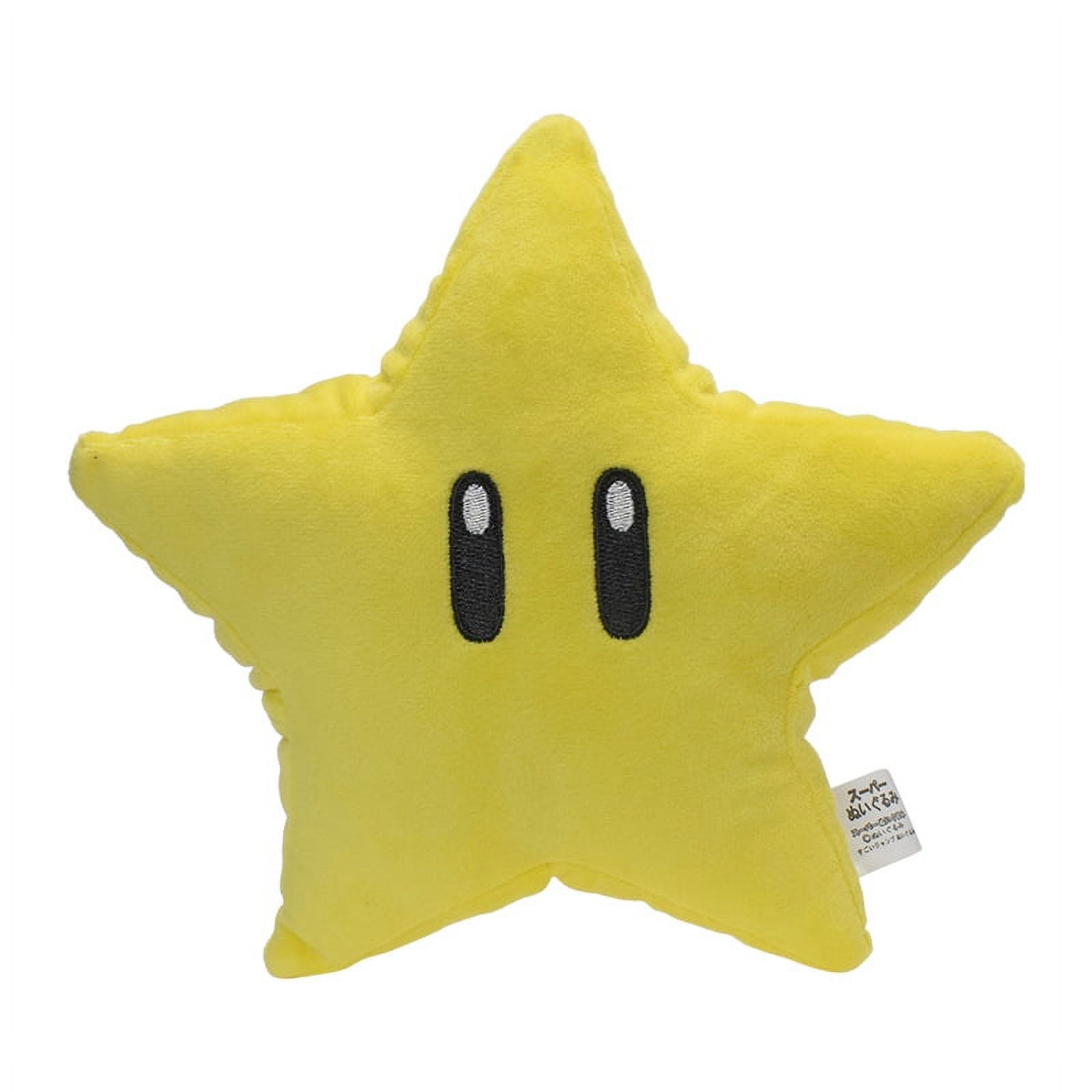 Cartoon Yellow Stars Pillow With Eyes,Soft Stuffed Star Shaped Pillow ...