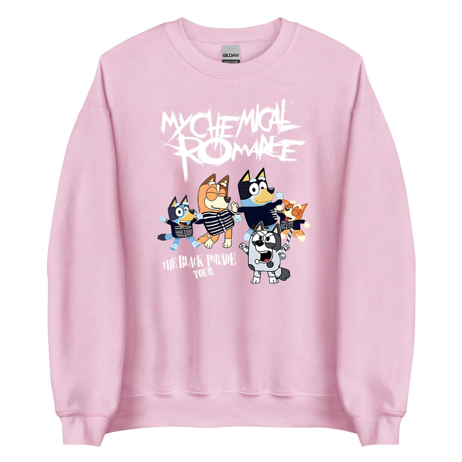 Cartoon and Band Graphic T-Shirt, Family Matching Tee, Music & Fun ...