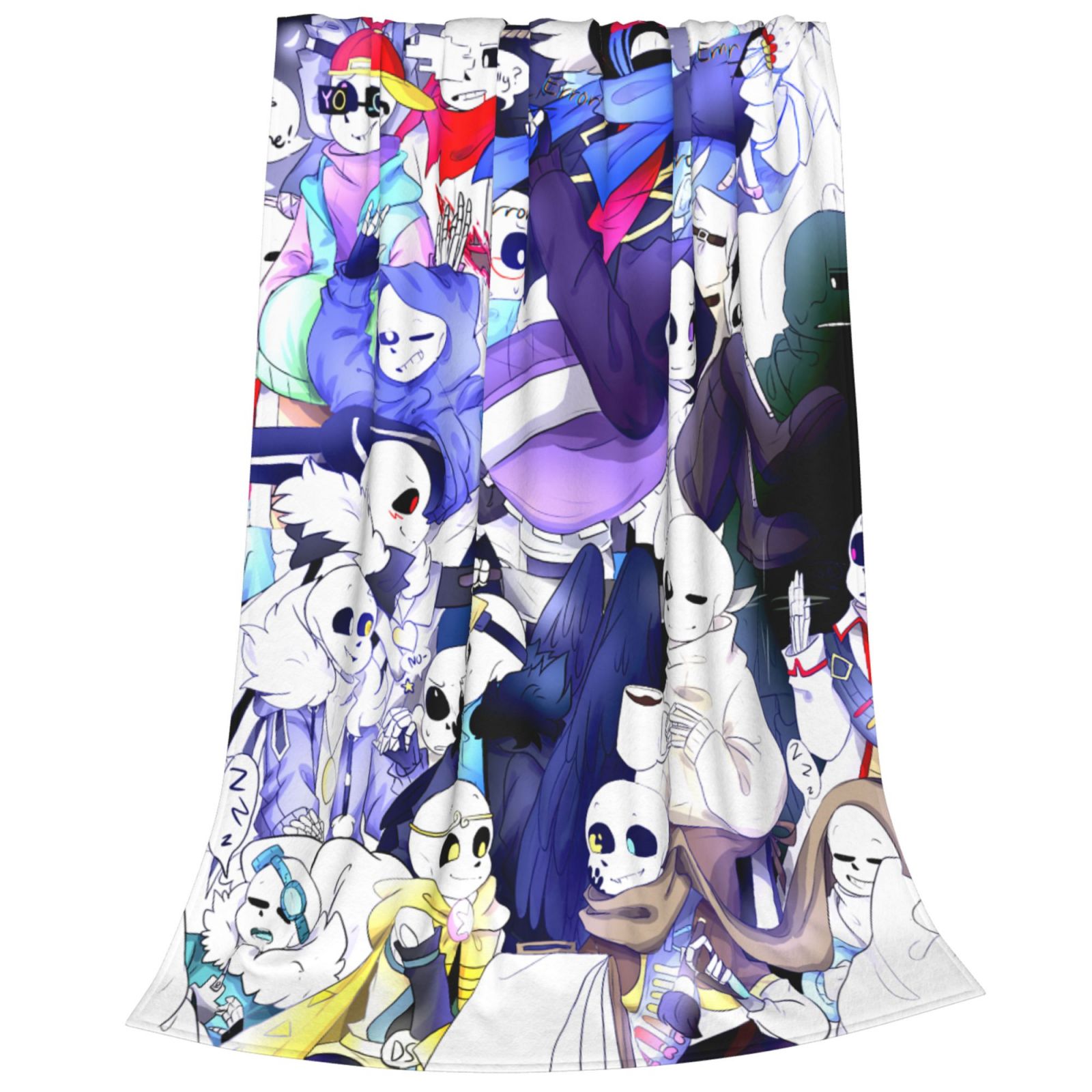 Cartoon animation blanket sofa blanket picnic travel soft bed blanket ...
