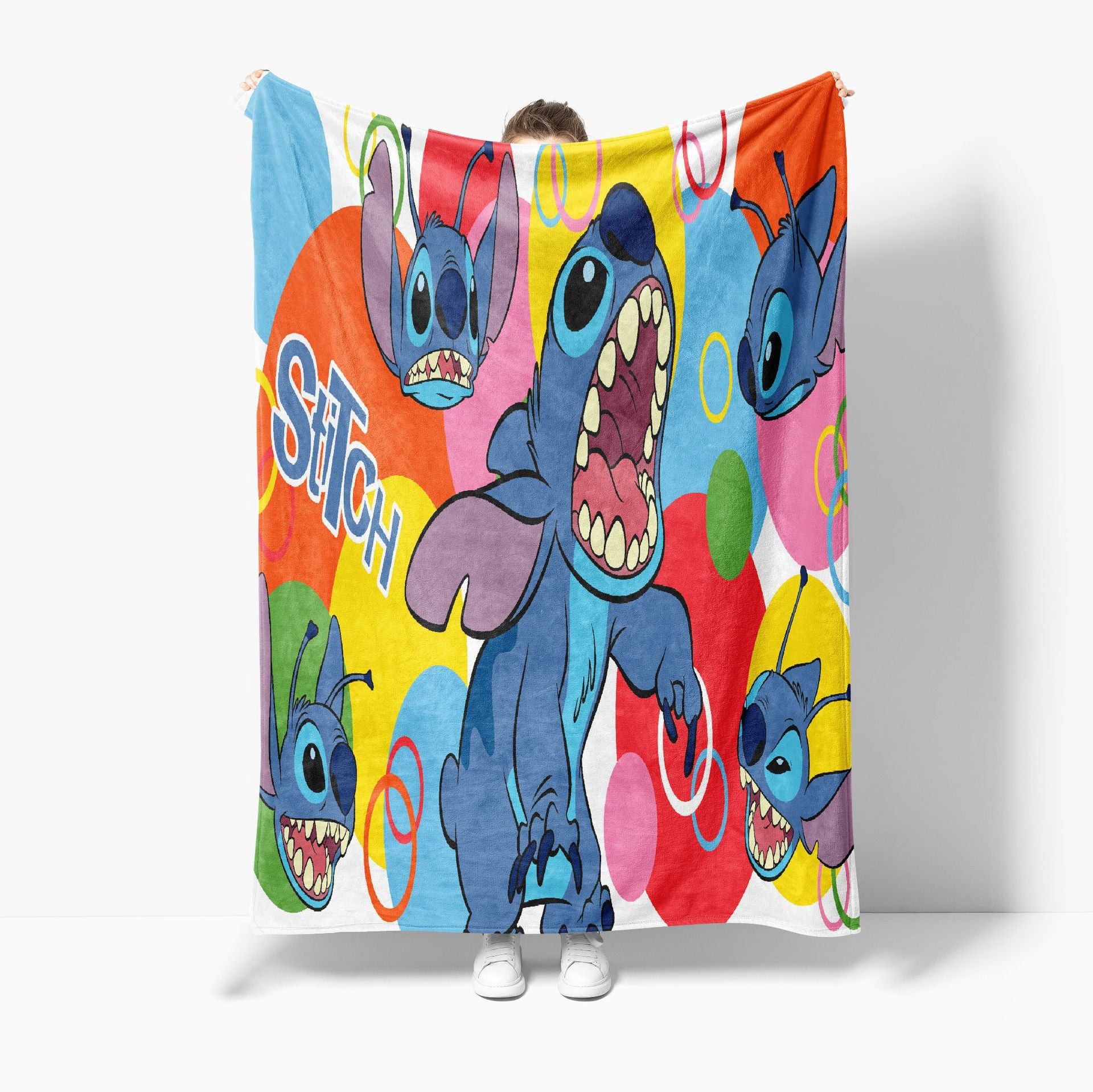 Cartoon anime Stitch blanket blanket nap blanket Stitch air conditioner ...