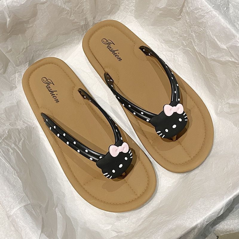 Cartoon anime cute hello Kitty series kawaii printed slippers Sanrio ...