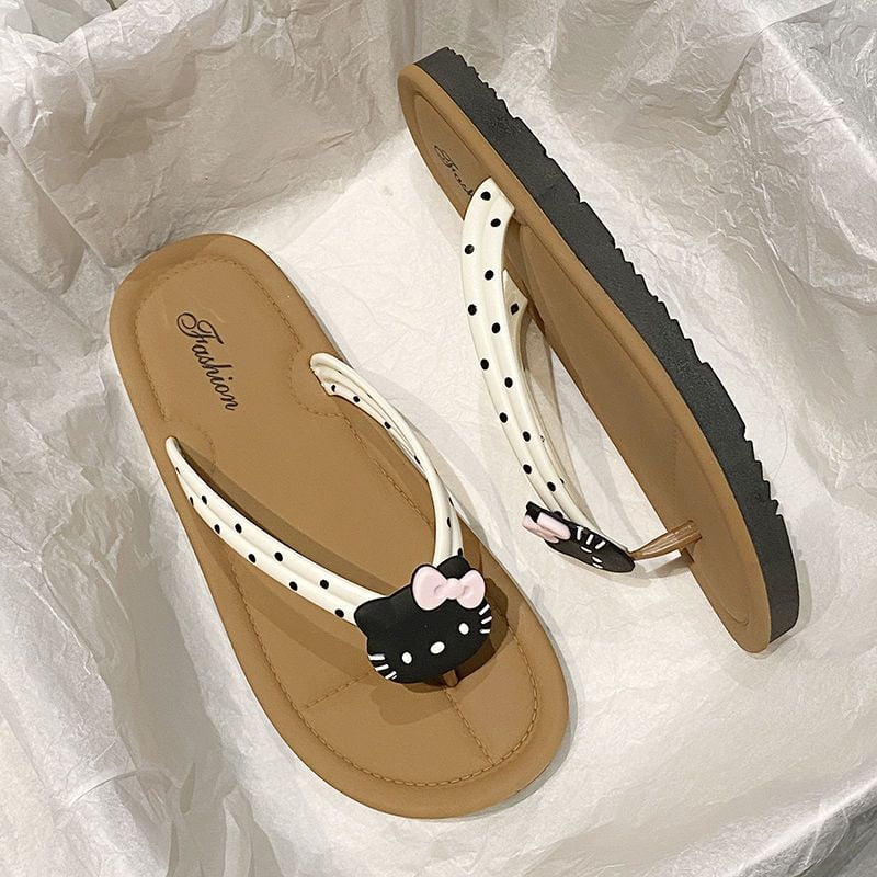 Cartoon anime cute hello Kitty series kawaii printed slippers Sanrio ...