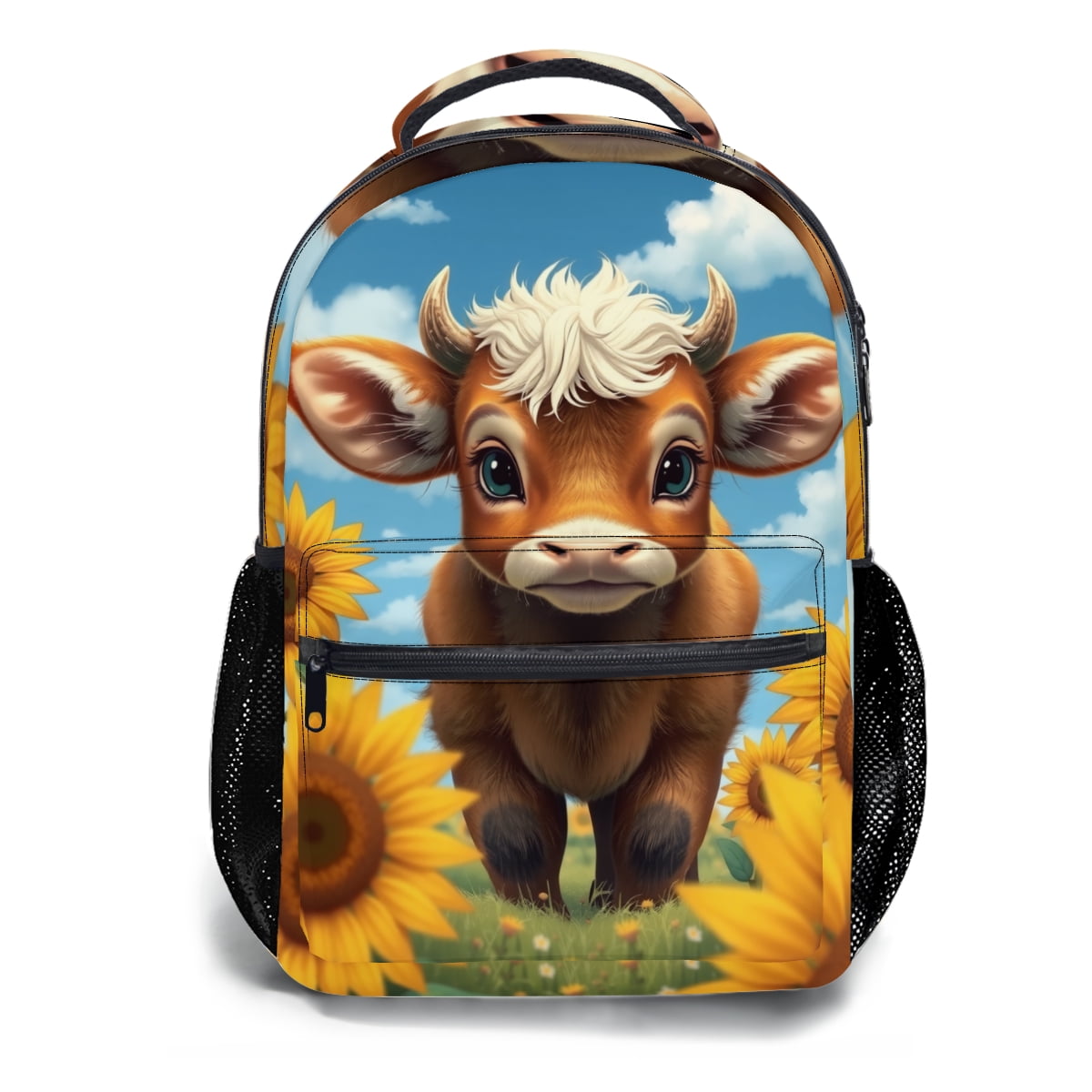 Cartoon backpack, funny and cute laptop casual travel backpack ...