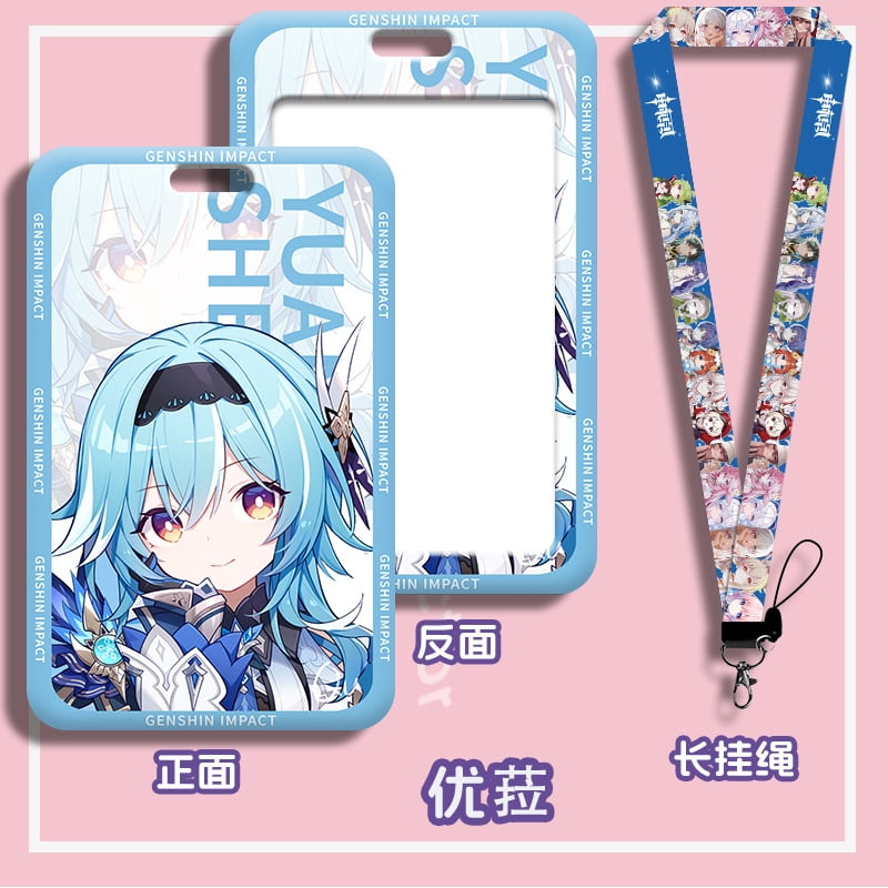 Cartoon bus card set, student campus card, work permit set, hard meal ...