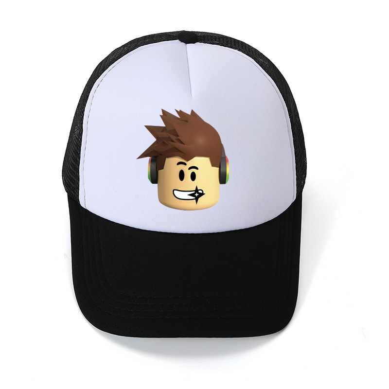 Cartoon cartoon ROBLOX baseball cap, hot cap, sun hat, new men and ...
