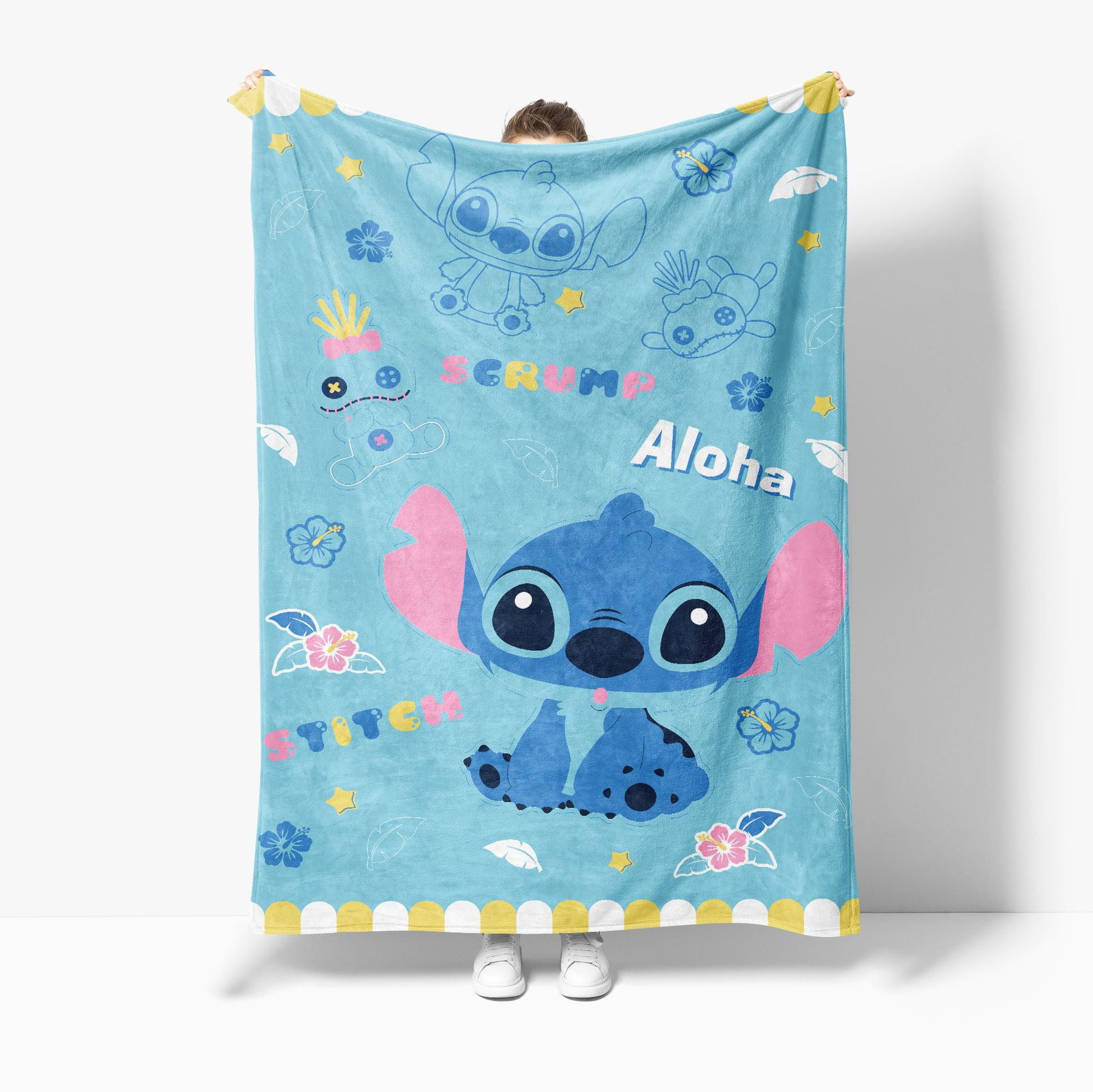 Cartoon cartoon stitch Blanket Nap blanket Stitch Boy air conditioning ...