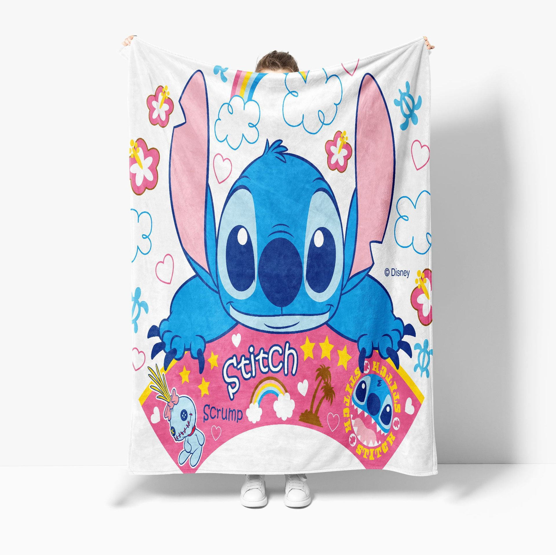 Cartoon cartoon stitch Blanket Nap blanket Stitch Boy air conditioning ...
