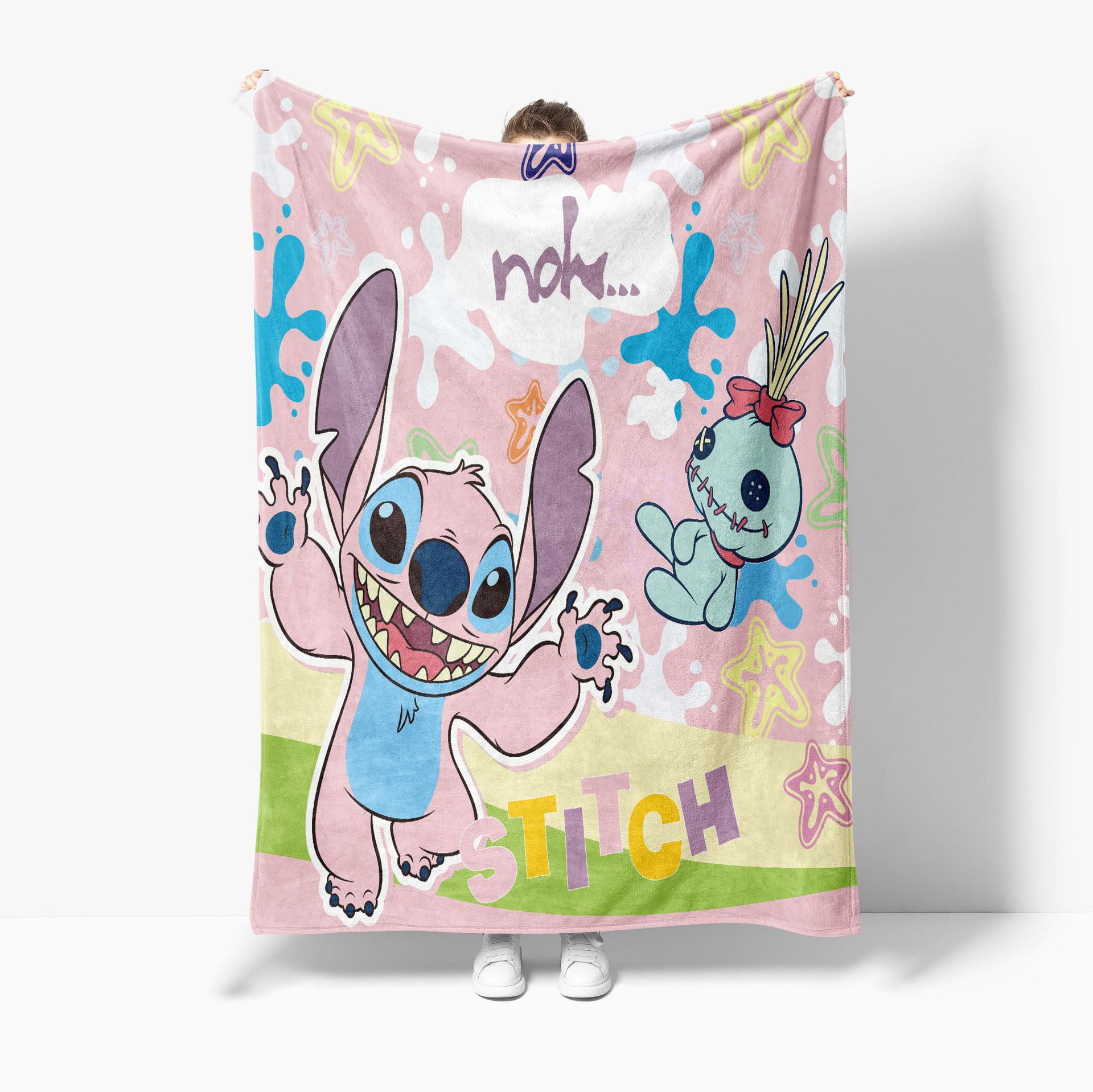 Cartoon cartoon stitch Blanket Nap blanket Stitch Boy air conditioning ...
