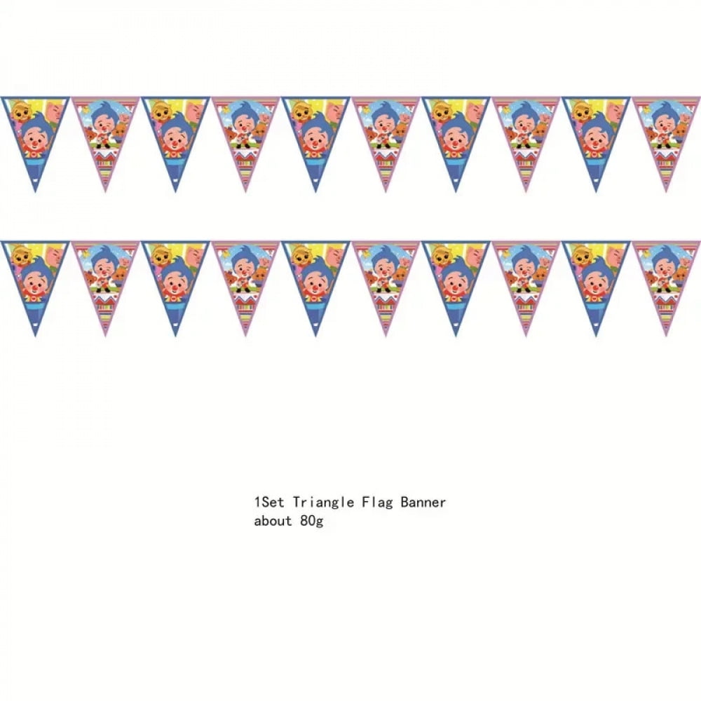 Cartoon clow Theme Baby Shower Toy Gift Disposable Napkins Plate Cups ...