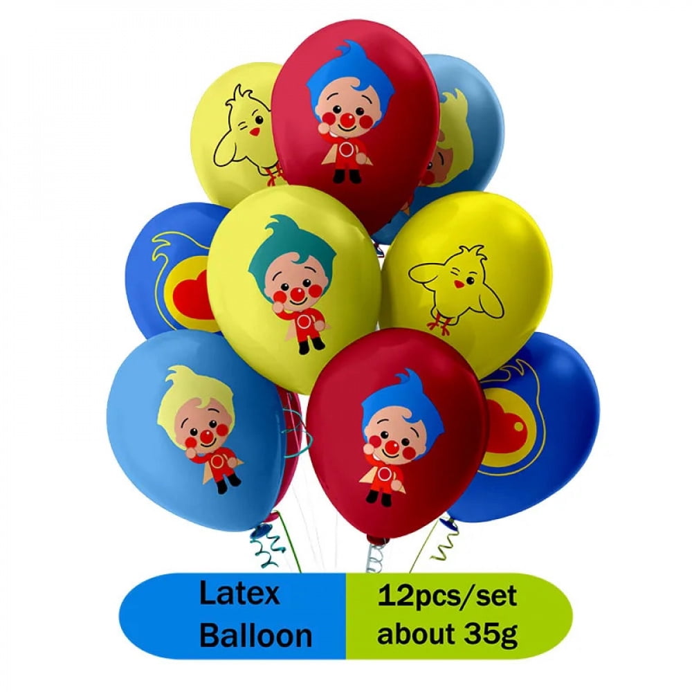 Cartoon clow Theme Baby Shower Toy Gift Disposable Napkins Plate Cups ...