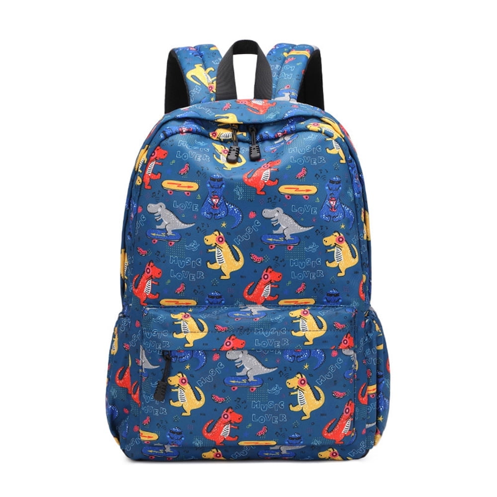 Cartoon dinosaur crocodile student bookbag School bag Backpack bags ...