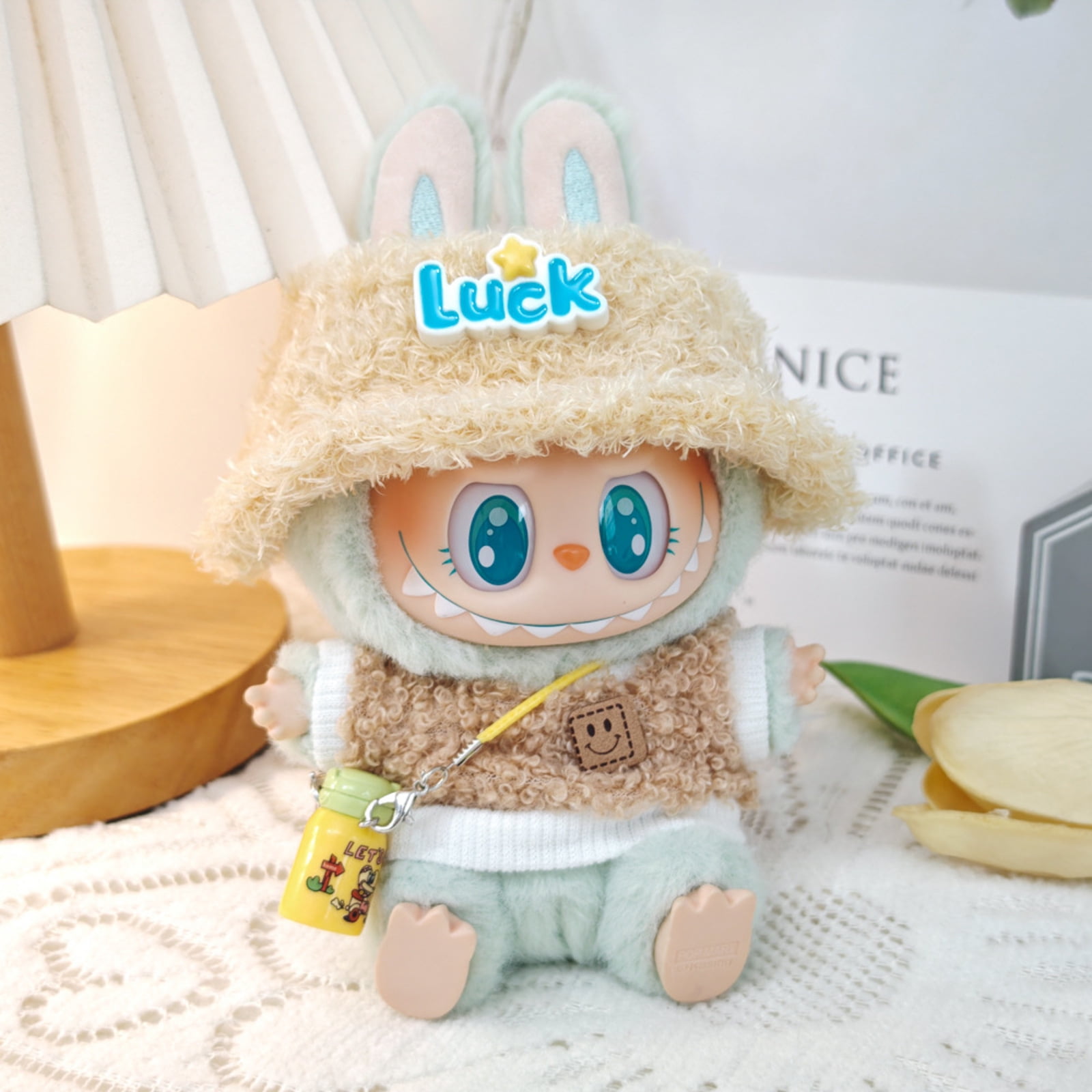 Cartoon la_bu-bus New Series Doll Costumes, 17 cm Cute Doll Replacement ...