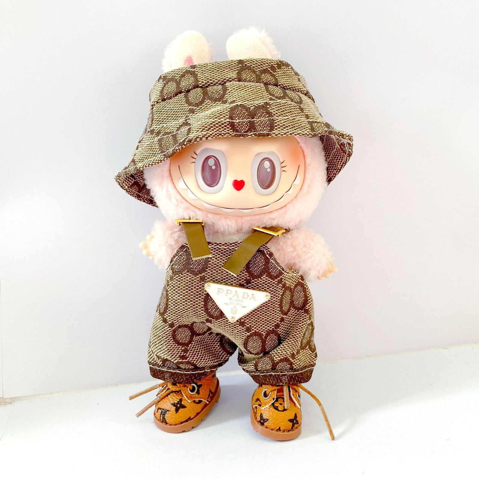 Cartoon la_bu-bus New Series of Doll Costumes, 17cm New Plush Toy ...