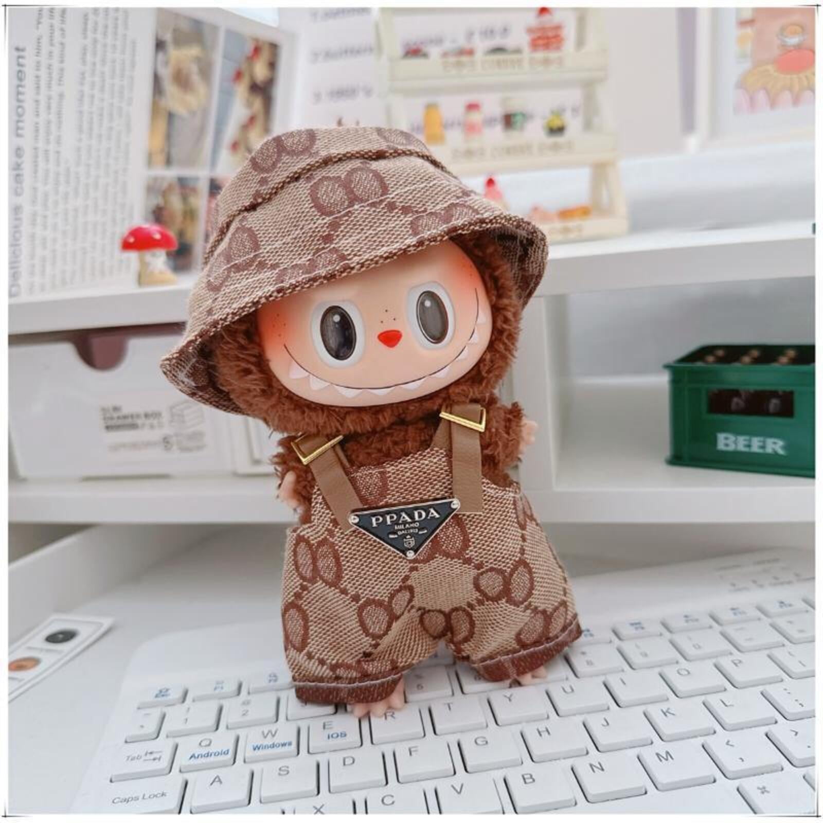 Cartoon la_bu-bus New Series of Doll Costumes, 17cm New Plush Toy ...