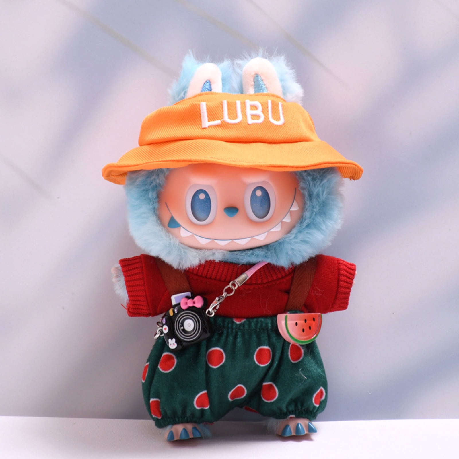 Cartoon la_bu-bus New Series of Doll Costumes, 17cm New Plush Toy ...