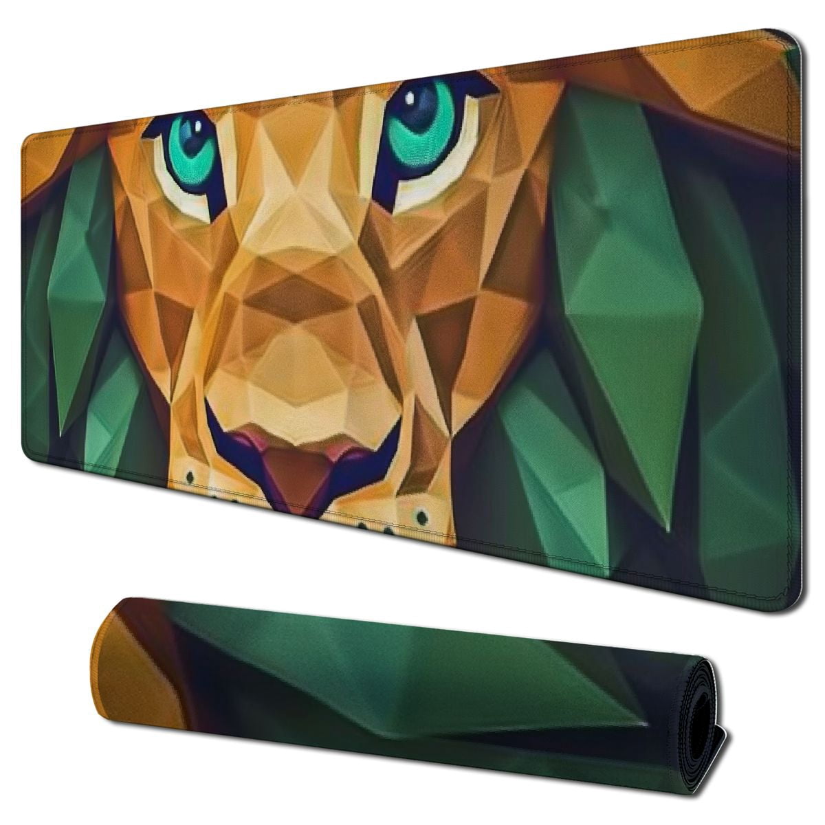 Cartoon lion Extra large rubber mouse pad - Walmart.com