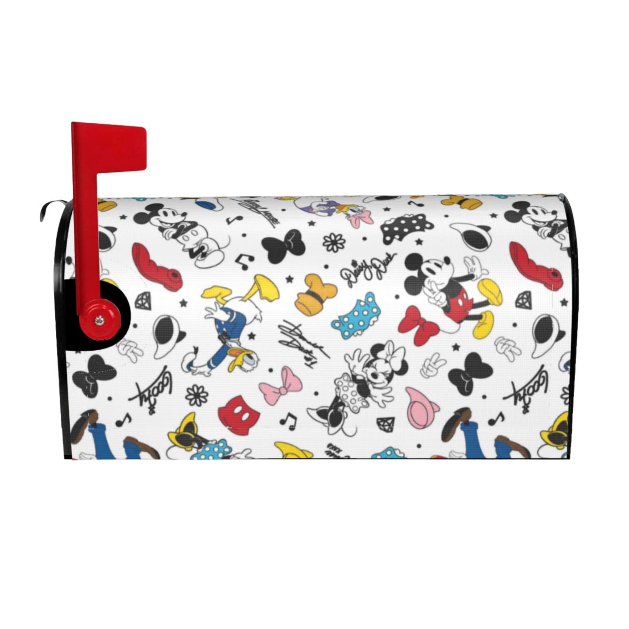 Cartoon mickey mouse Minnie Mailbox Cover Magnetic Standard Size 25 ...