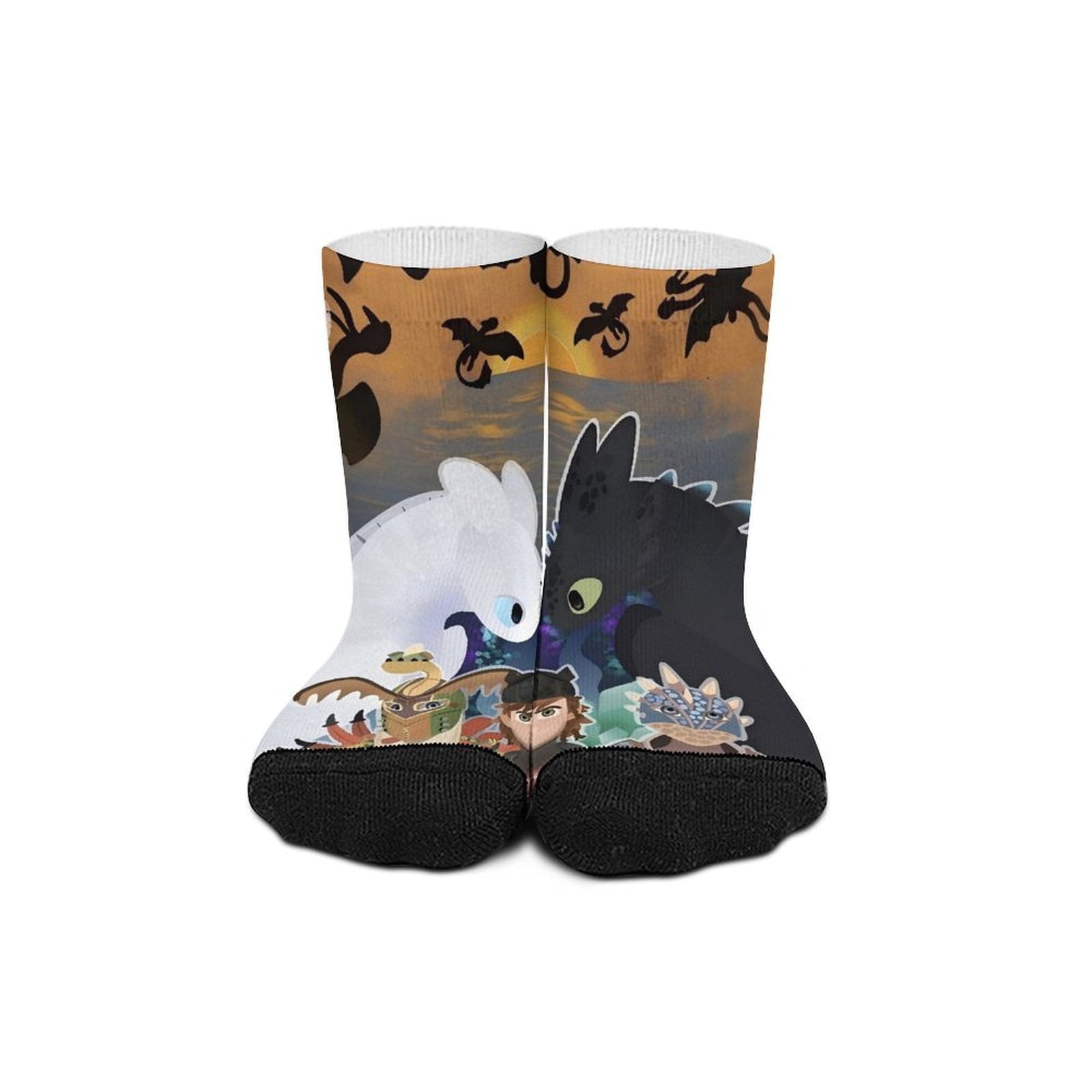 Cartoon mid-tube socks unisex long socks - Walmart.com
