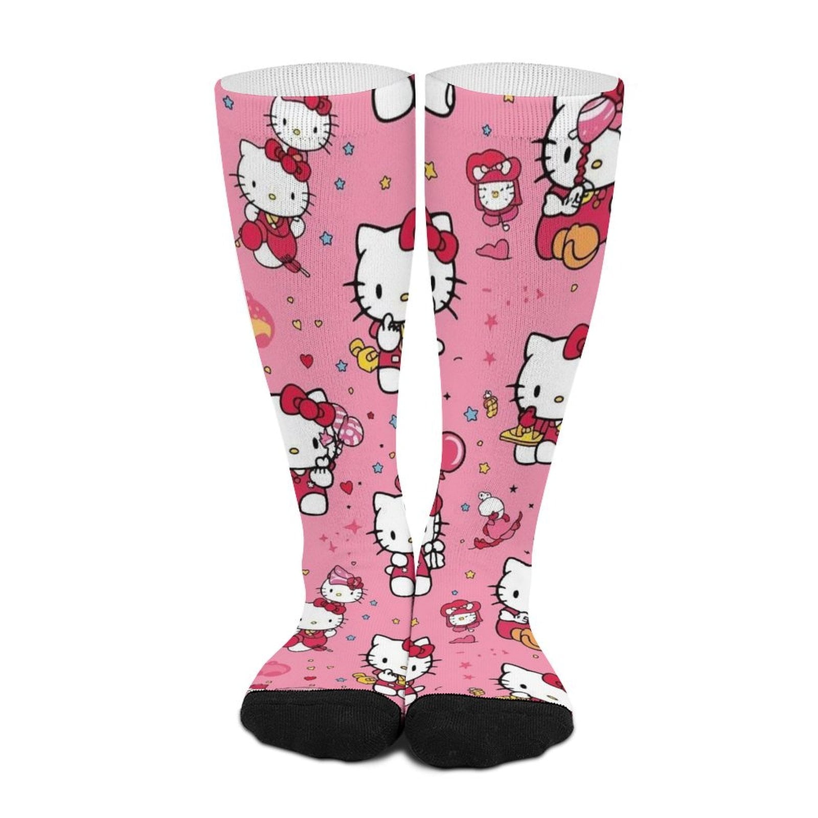 Cartoon mid-tube socks unisex long socks - Walmart.com