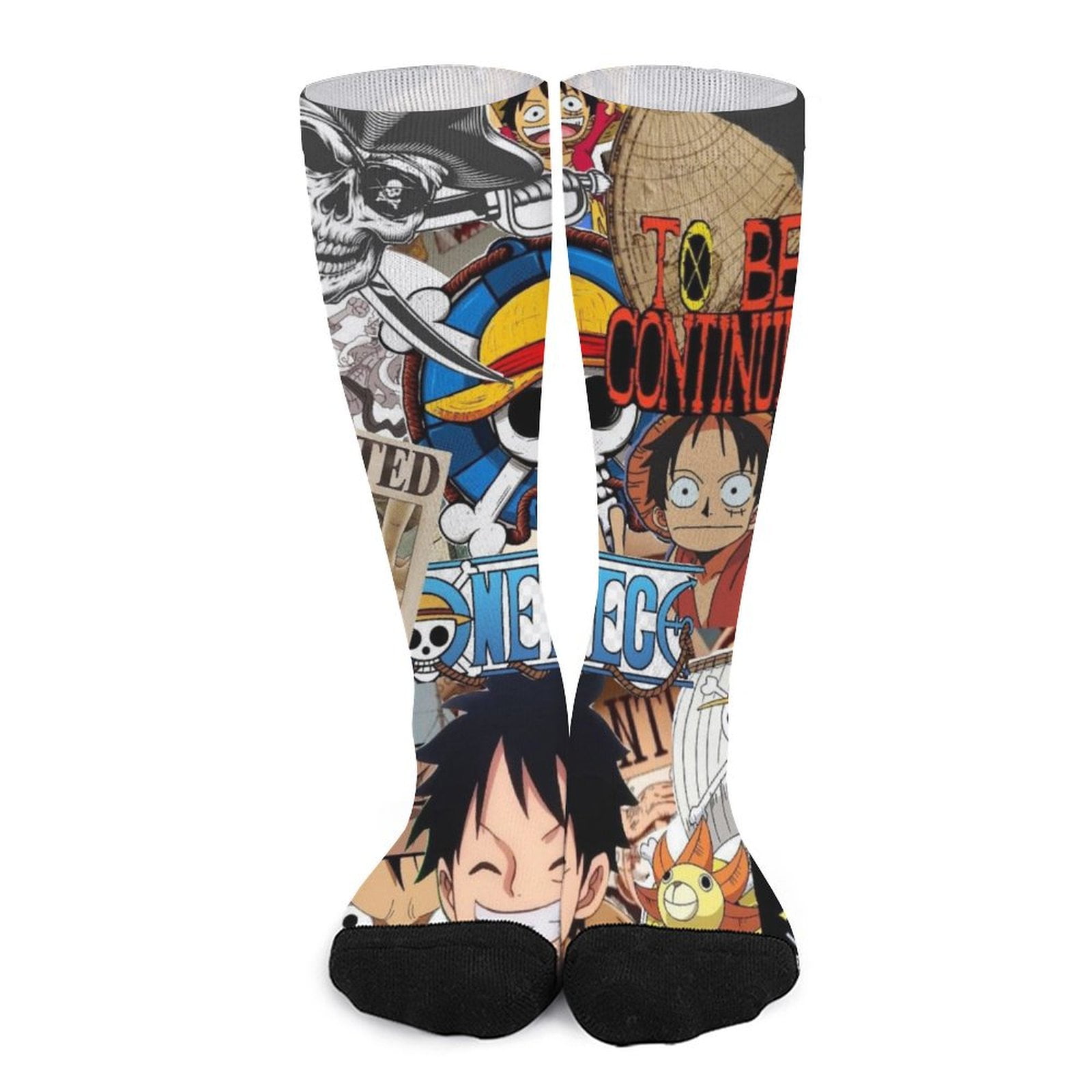 Cartoon mid-tube socks unisex long socks - Walmart.com