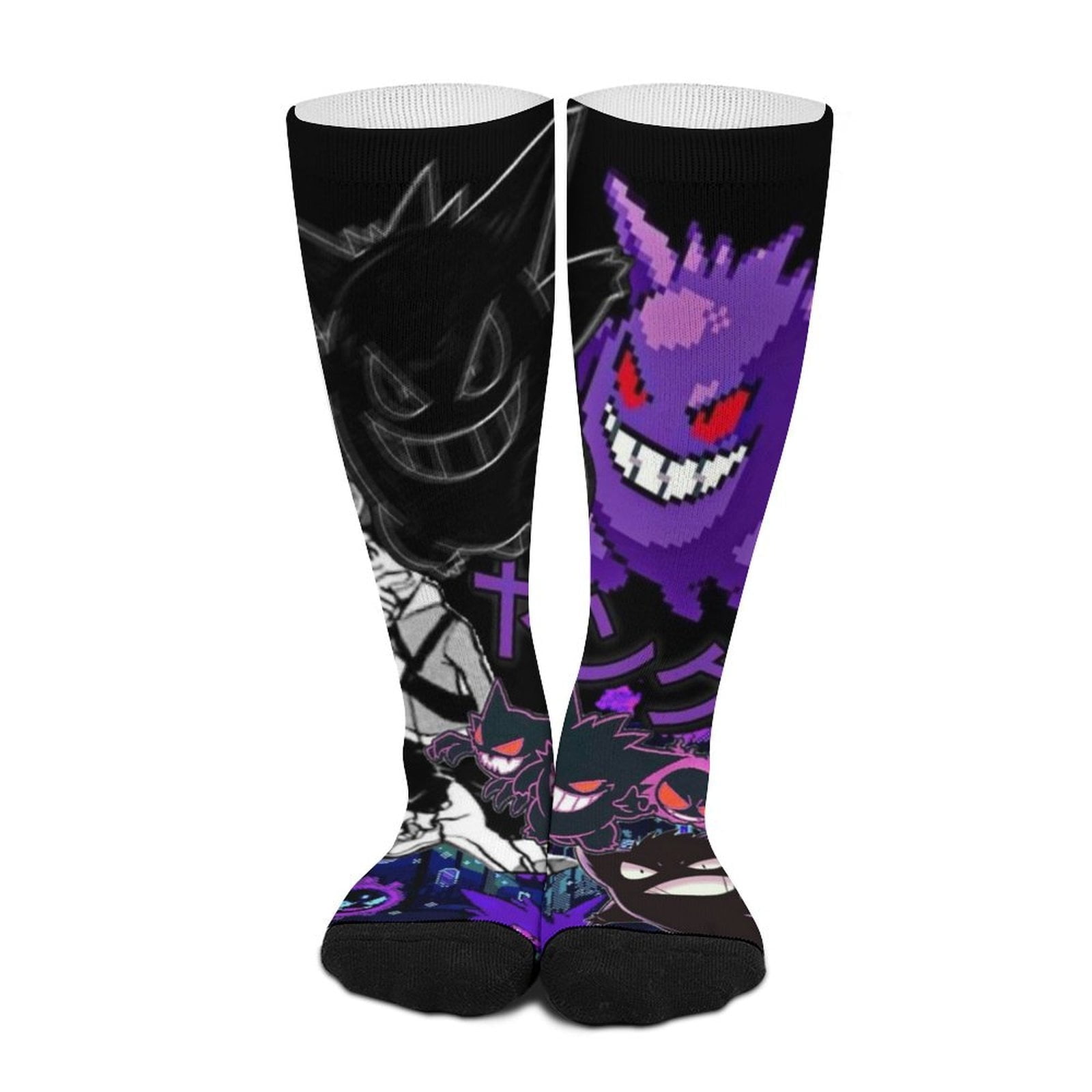 Cartoon mid-tube socks unisex long socks - Walmart.com