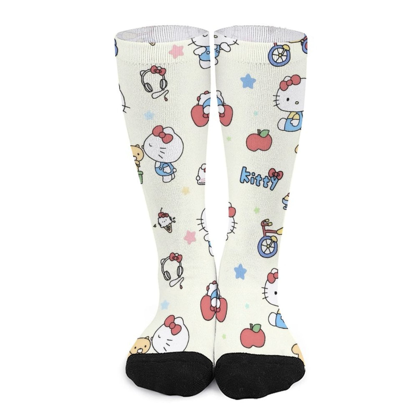 Cartoon mid-tube socks unisex long socks - Walmart.com