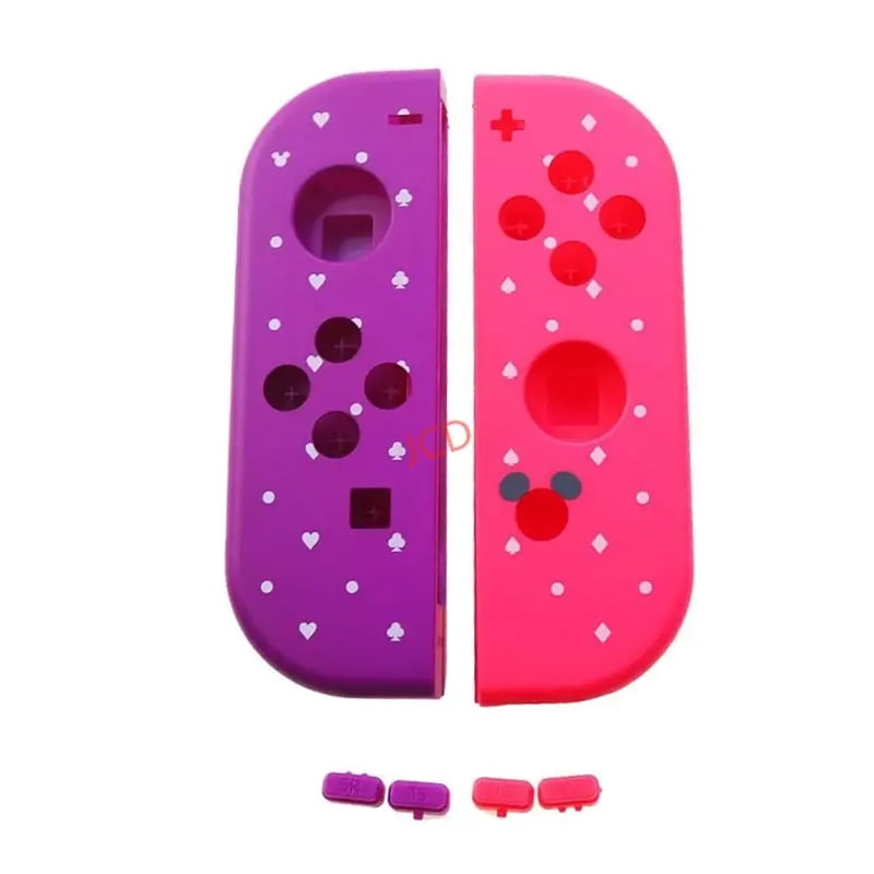 Cartoon pattern Front Back with Middle Frame Shell Housing Case Plastic Cover For Nintend Switch ...