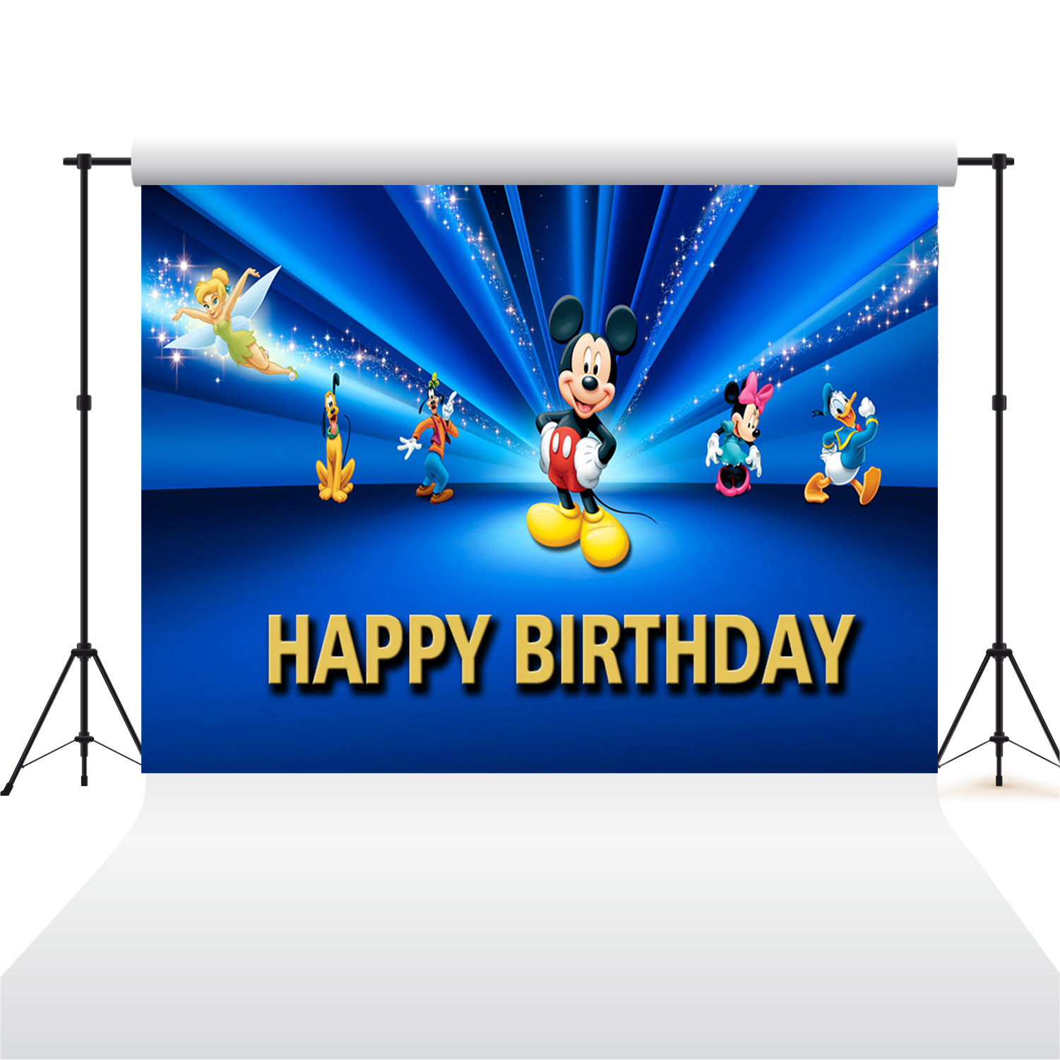 Cartoon playground mouse theme backdrop,Dancing mouse Birthday party ...