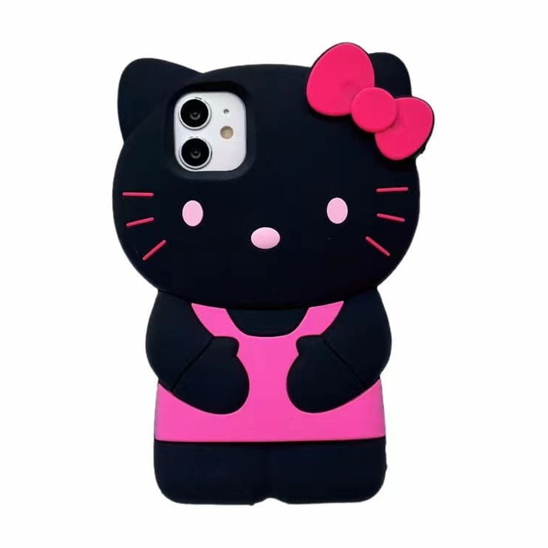 Cartoon tanning three-dimensional KT cat iPhone14/13 for 12/11 Apple 16 ...