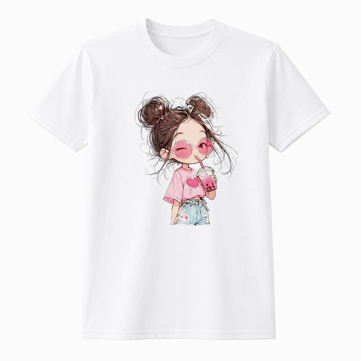 Cartoon unisex Graphic T-Shirt, Unisex Classic Fit Short Sleeve Tee ...