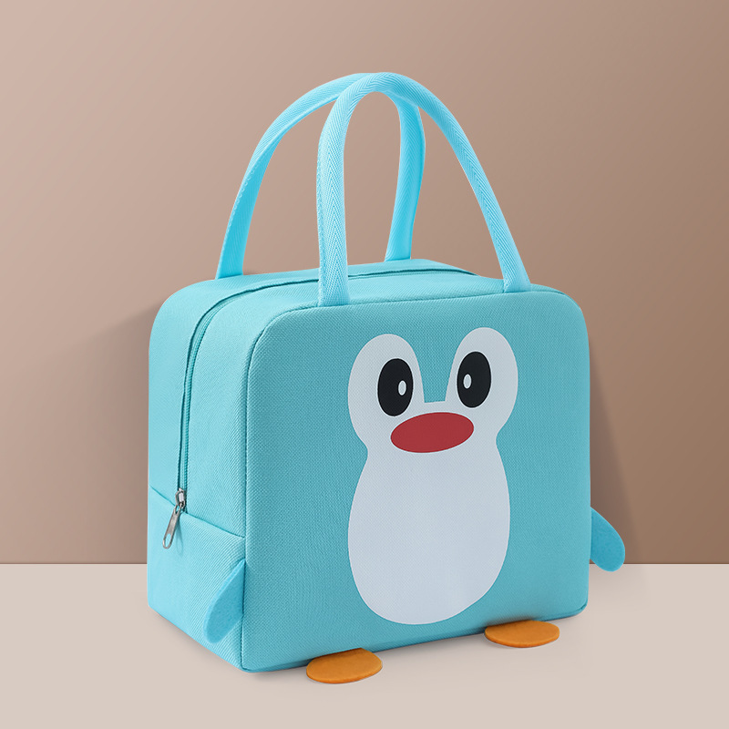 Cartoon yellow duck bento bag Lunch bag Handbag Storage thermal bag ...