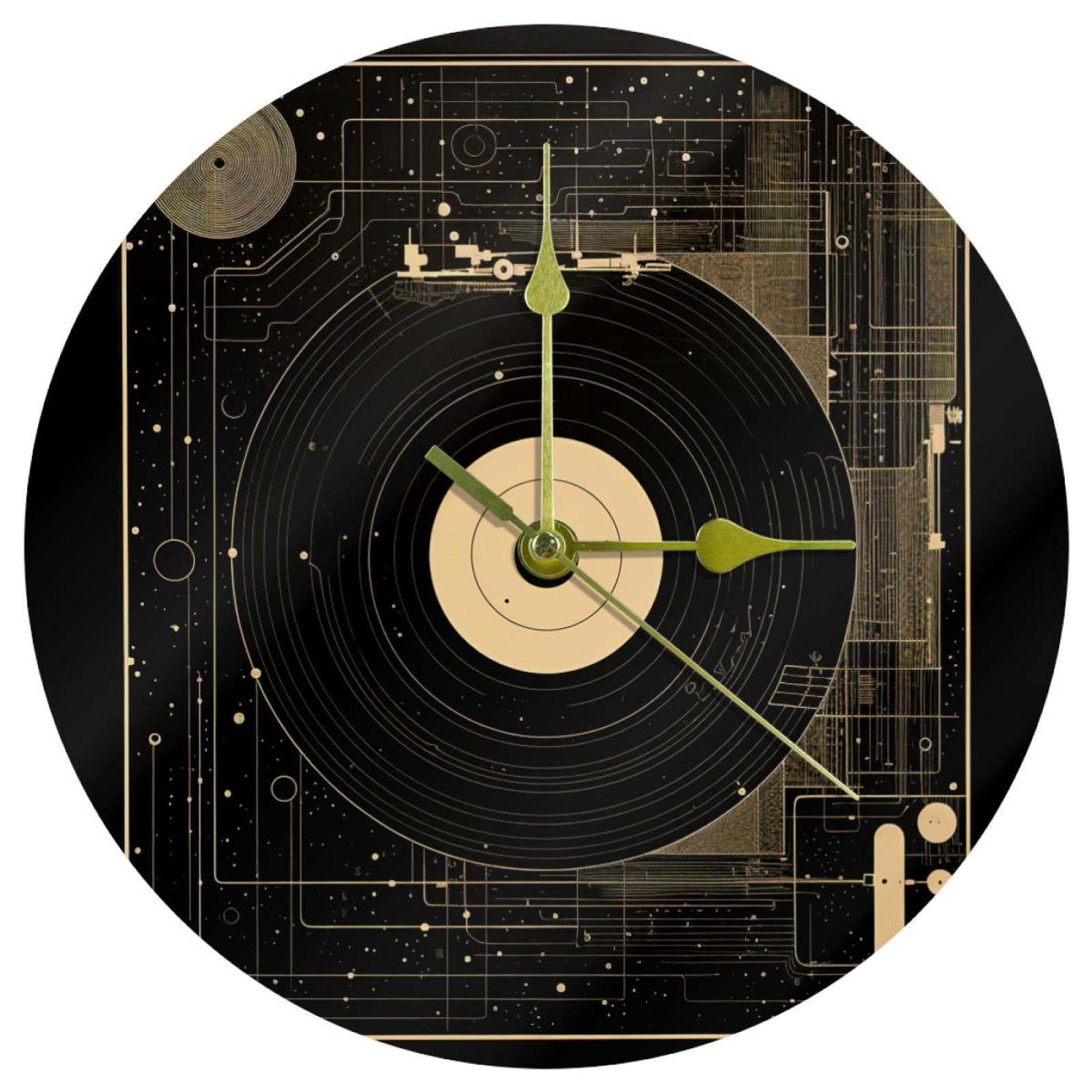 Cartoons Acrylic Circular Wall Clock - Stylish Timepiece for Decorating ...